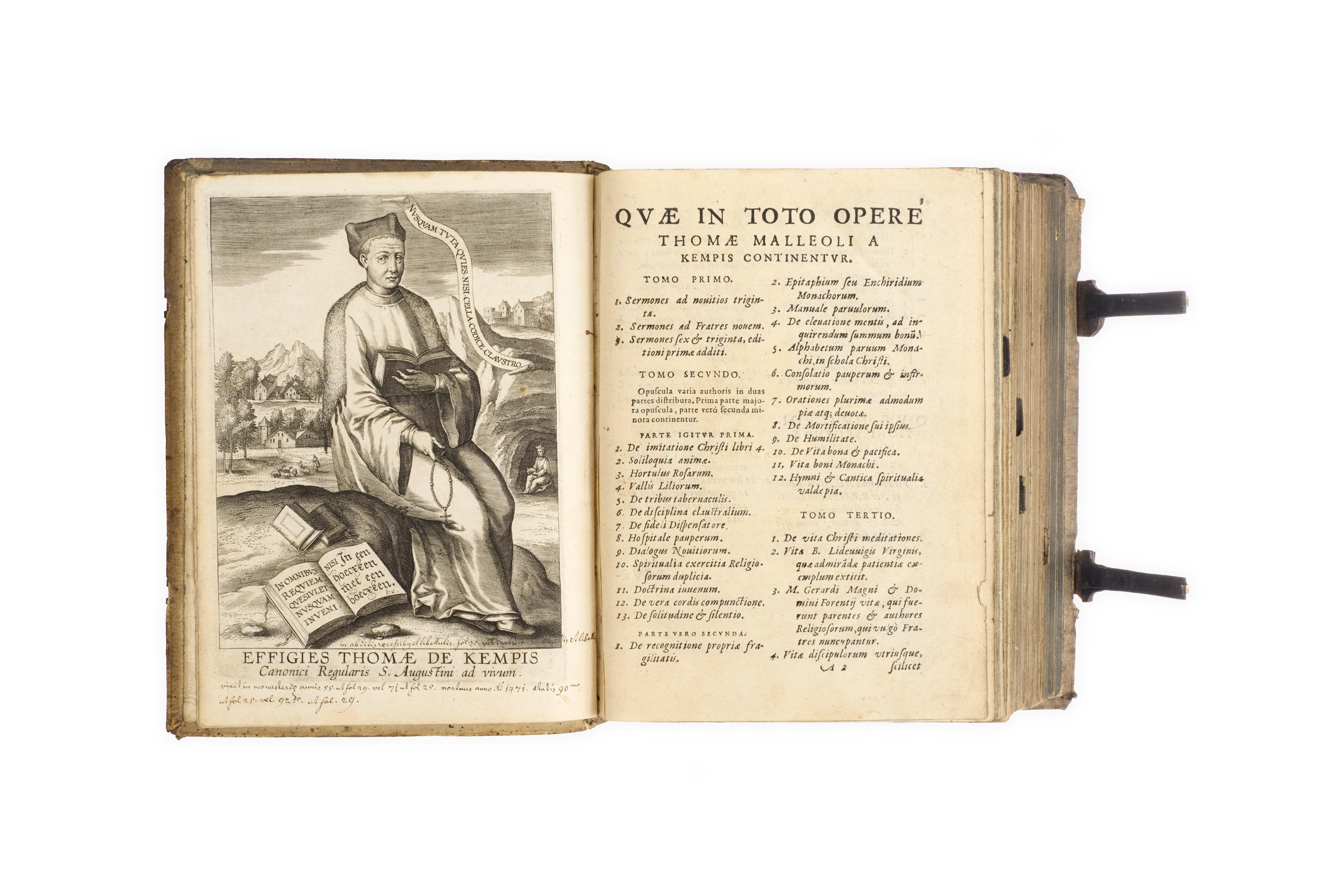 Thomae Malleoli a Kempis cum docti tum religiosissimi viri, ordinis ...