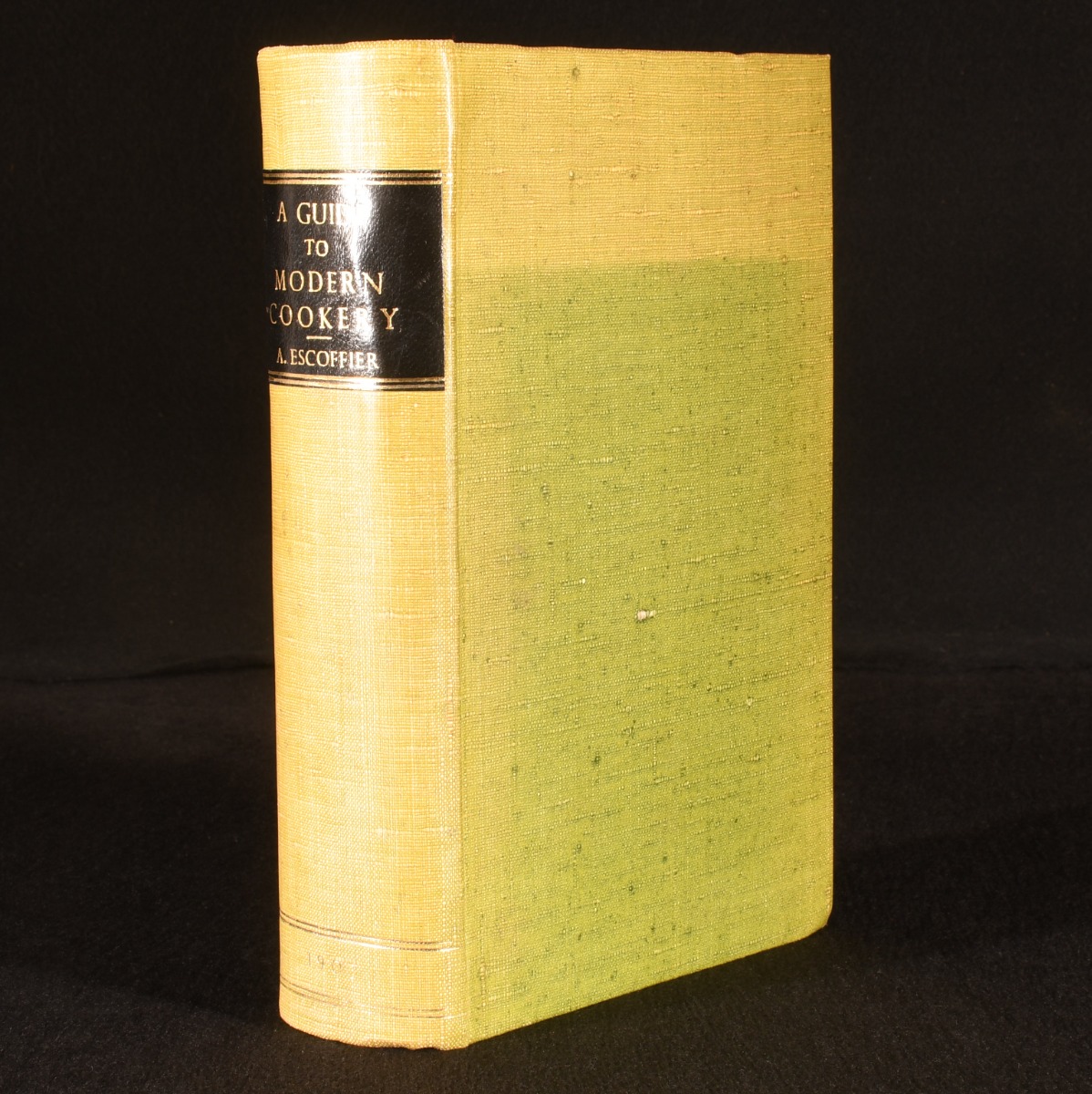 A Guide to Modern Cookery von Auguste Escoffier: Very Good Cloth (1907 ...