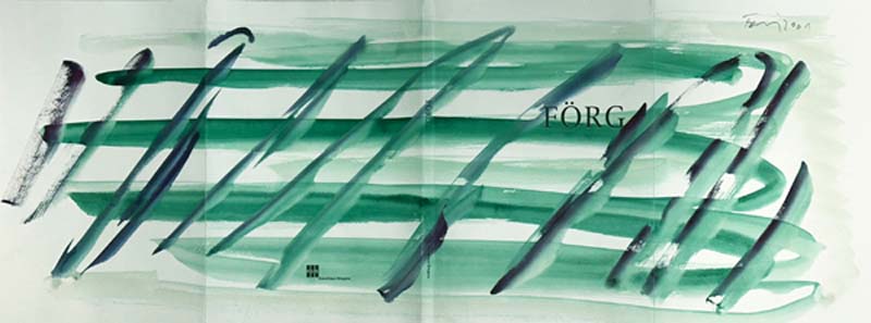 Förg. Kunsthaus Bregenz, 24. Mai bis 8. Juli 2001. von Förg, Günther ...