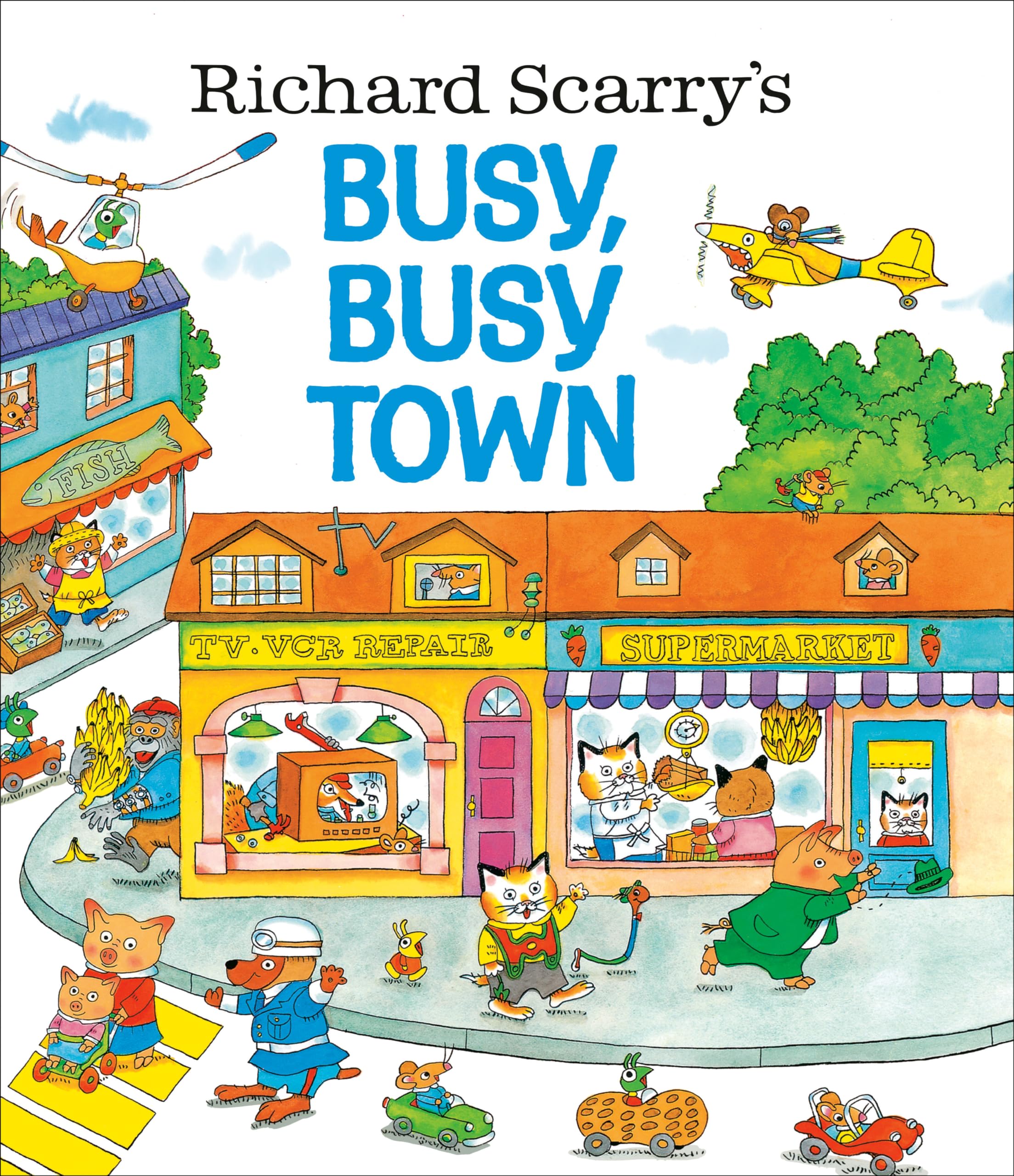 Richard Scarry's Busy, Busy Town by Richard Scarry: acceptable (2000 ...