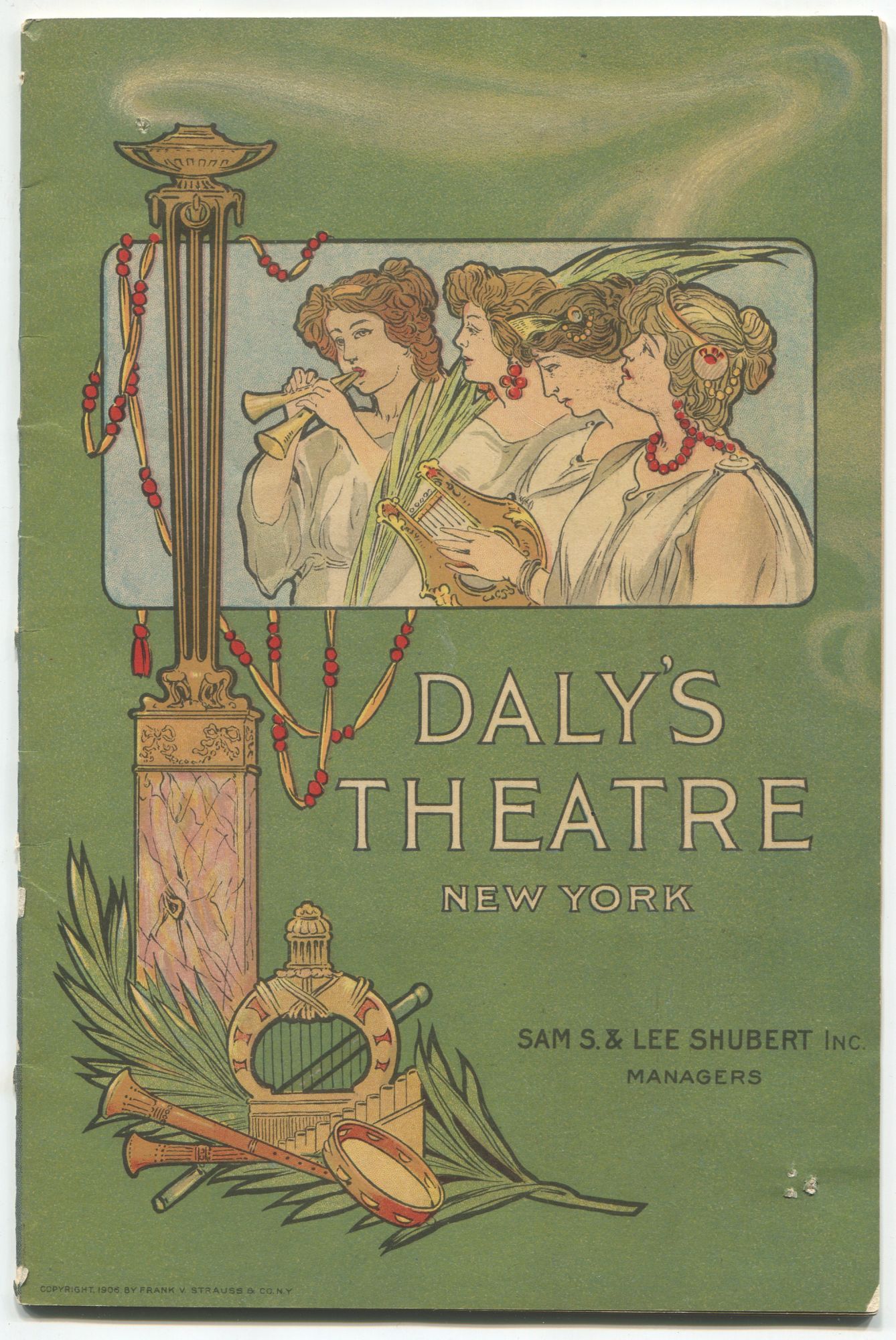 [New York theater program]: Daly's Theatre: A Matinee Idol par (HOPPER ...