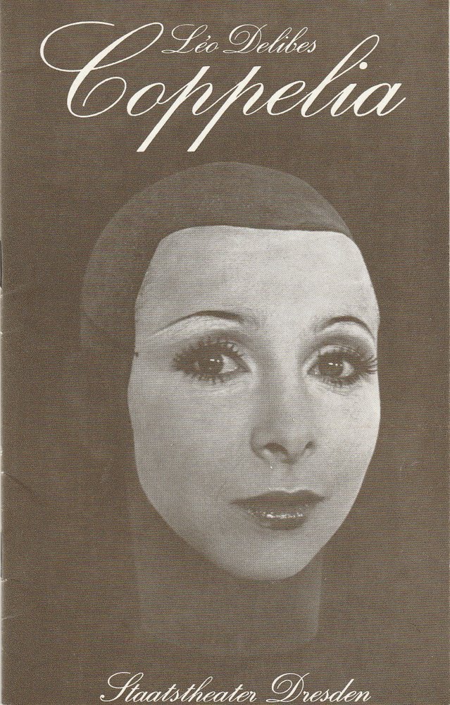 Programmheft Leo Delibes: COPPELIA. Ballett. Premiere 25. September ...