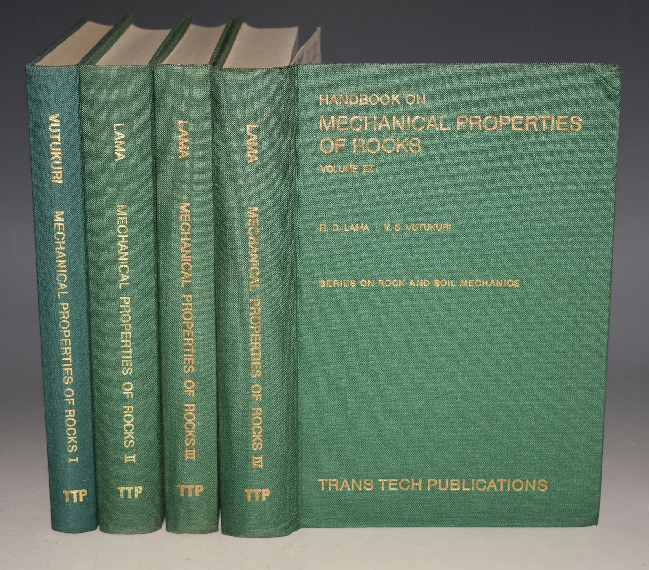 Handbook on Mechanical Properties of Rocks, Testing Techniques and ...