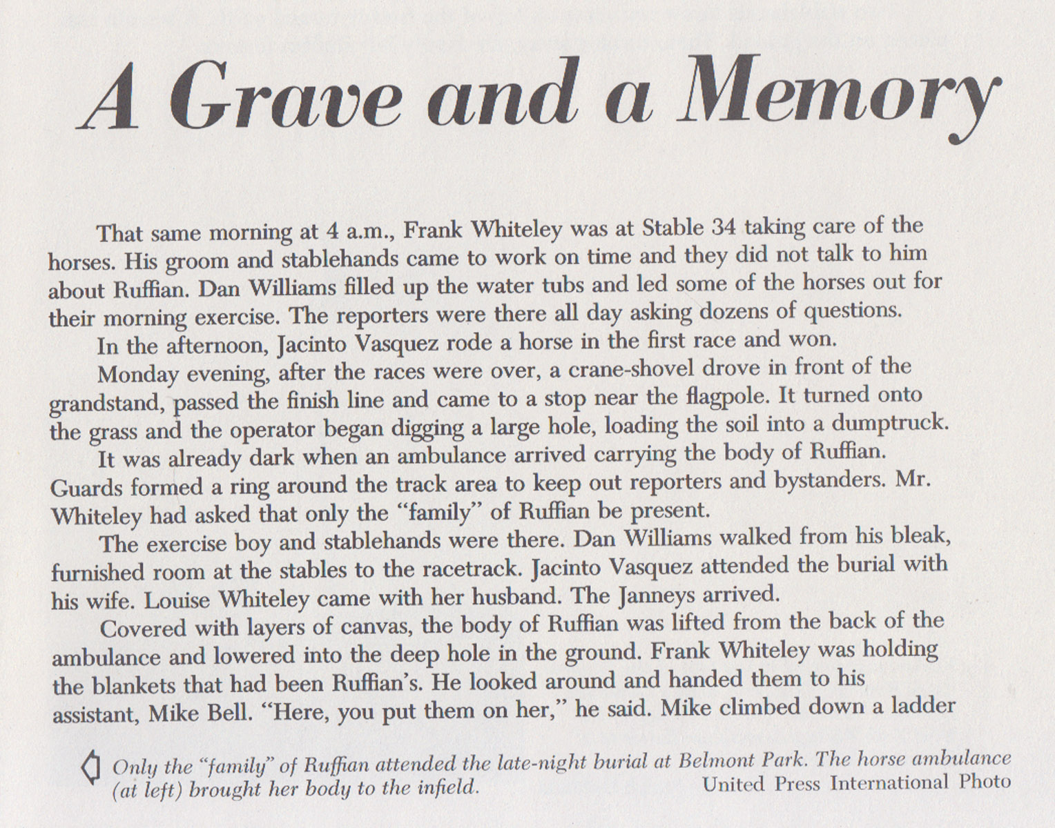 Ruffian: Queen of the Filllies by Claflin, Edward: Near Fine Hardcover ...