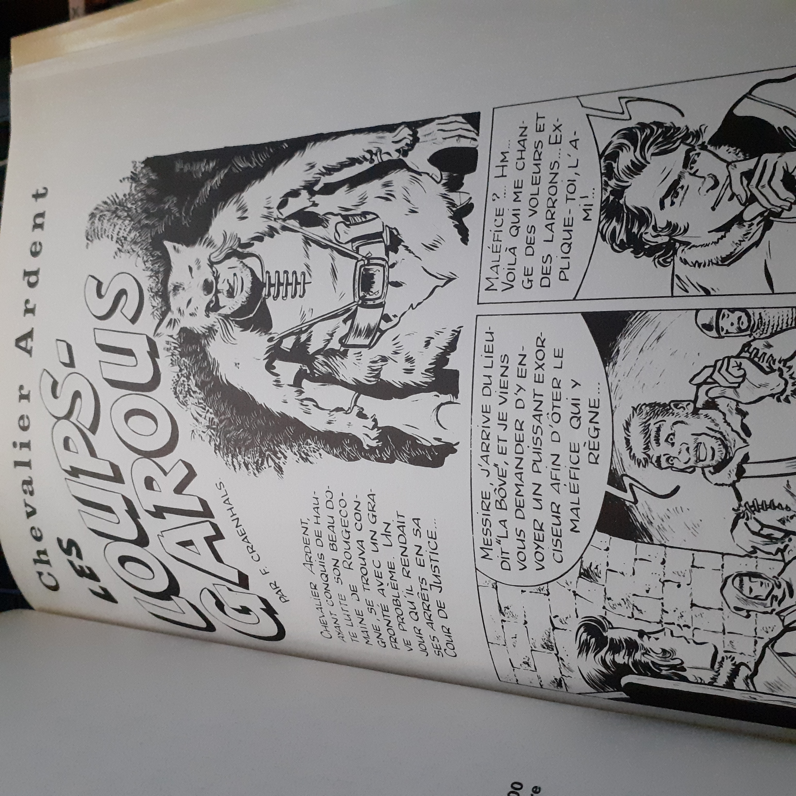 les loups-garous chevalier ardent de françois craenhals: (1979) Edition ...