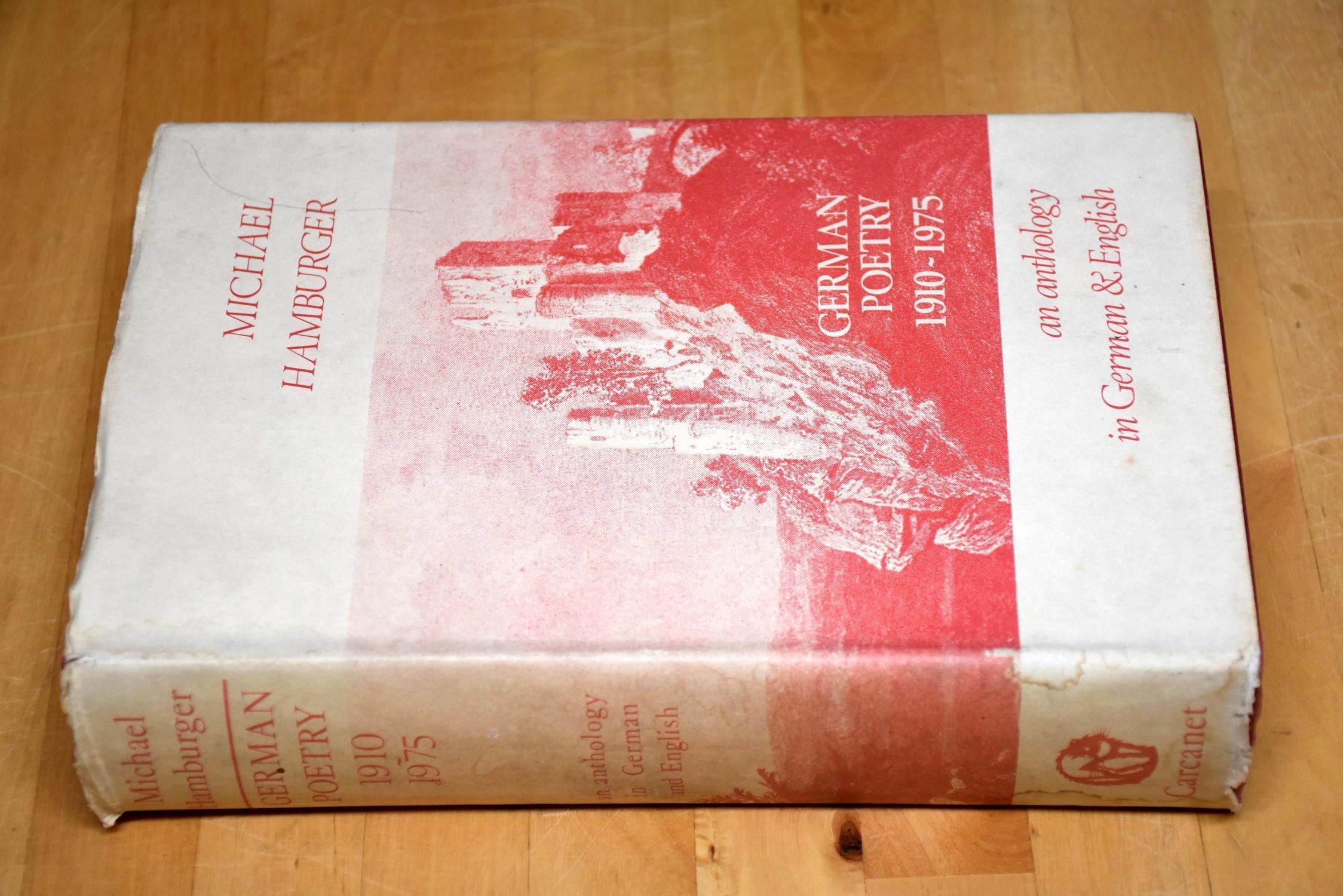 German Poetry, 1910-1975: An Anthology by Michael Hamburger: Very Good ...