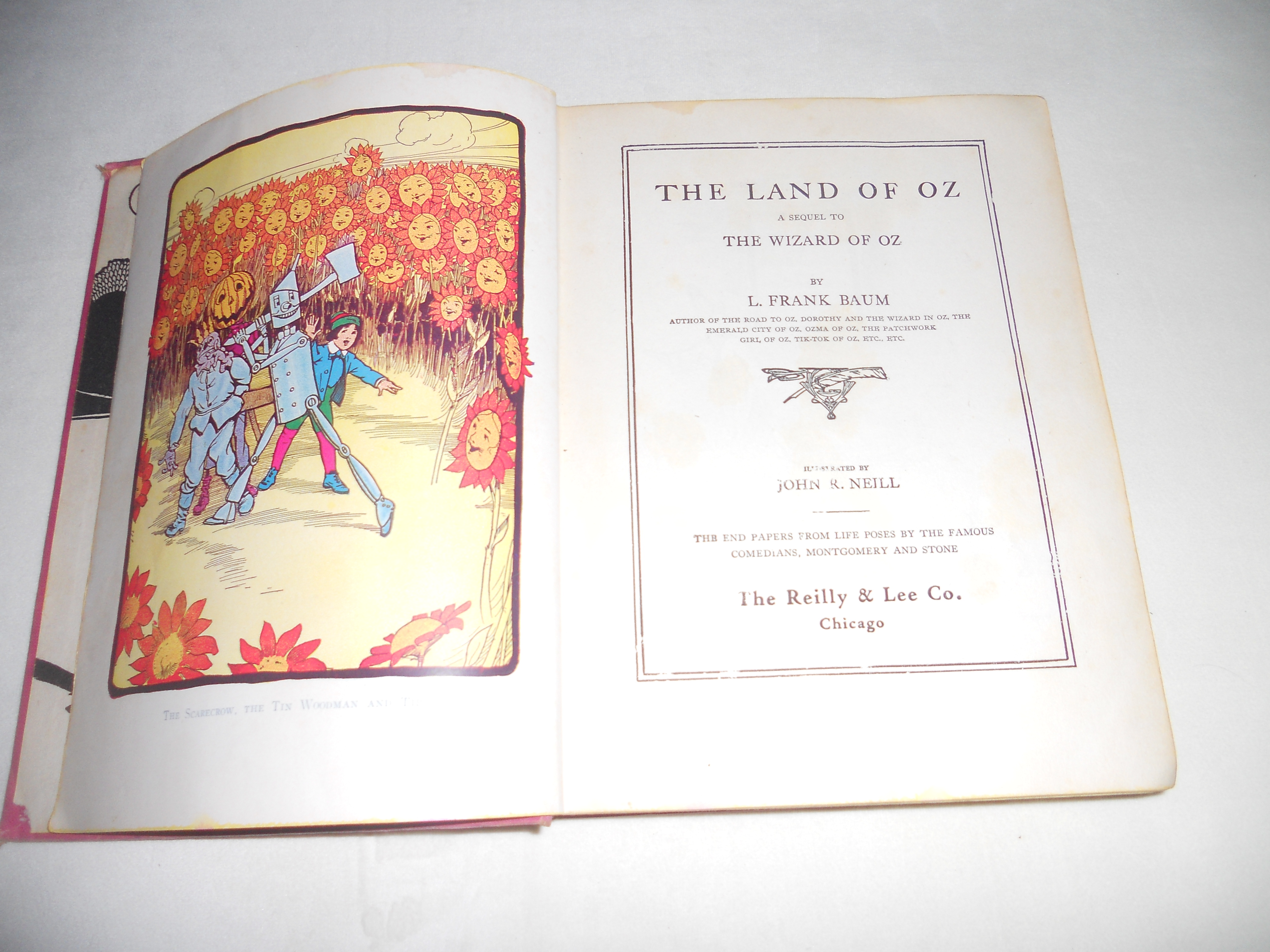 The Land of Oz - A Sequal to The Wizard of Oz by L. Frank Baum: Good ...