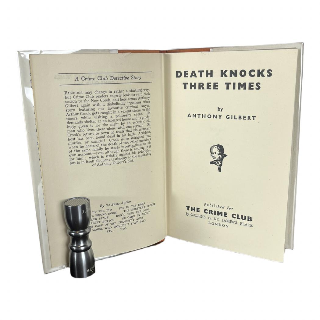 Death Knocks Three Times by Anthony Gilbert: Very Good Hardcover (1949 ...
