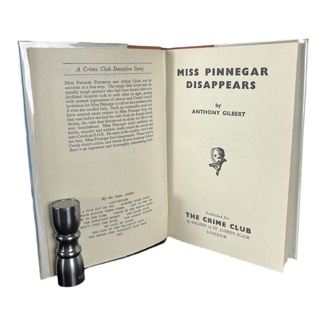 Miss Pinnegar Disappears by Anthony Gilbert: Very Good Hardcover (1952 ...