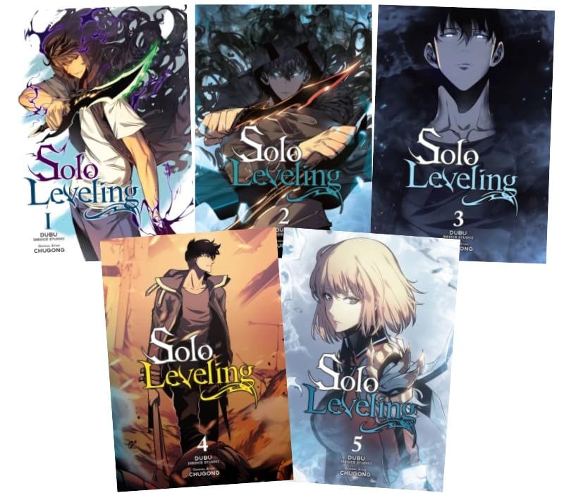 Solo Leveling 5 Books Set (comic) - Vol.1-Vol.5: very_good | Big River ...