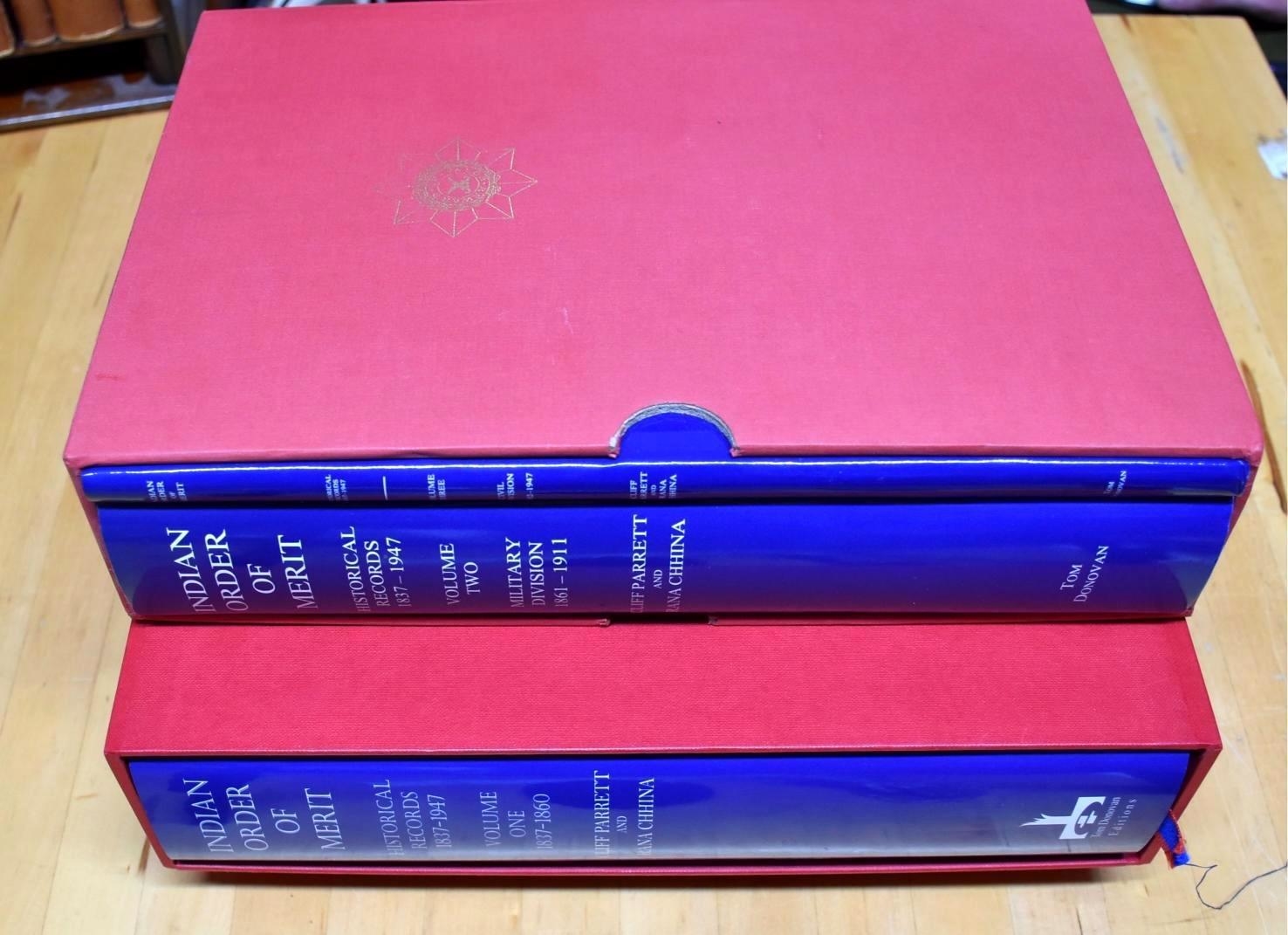 INDIAN ORDER OF MERIT HISTORICAL RECORDS 1837-1947 (3 Volumes) by ...