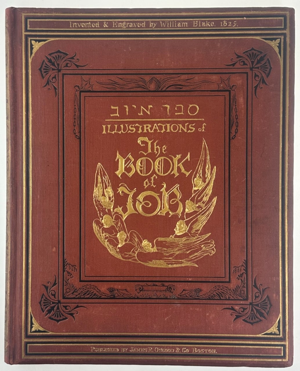 [Blake, William] Illustrations of the Book of Job. With Descriptive ...