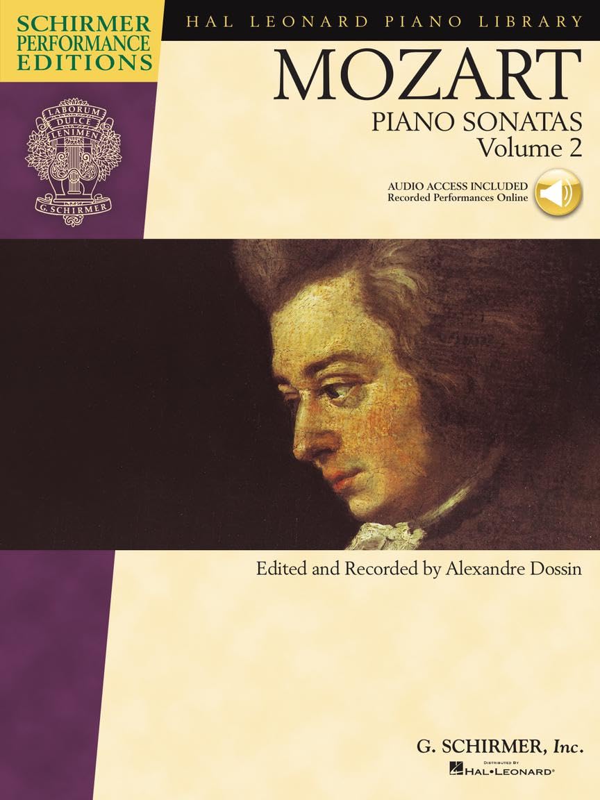 Mozart Piano Sonatas, Volume 2 - Schirmer Performance Editions with ...