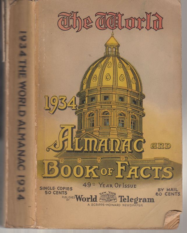 The world Almanac and book of facts for 1934. 49th year of publication ...