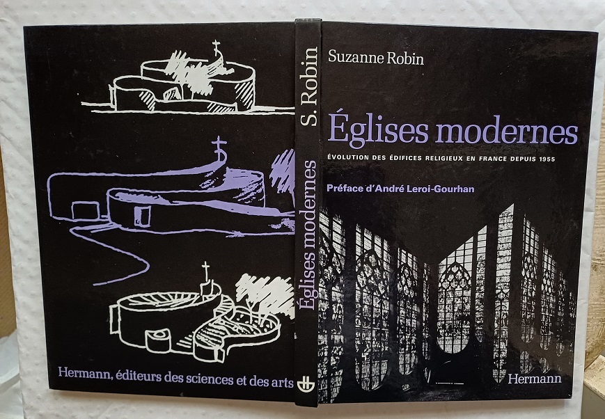 EGLISES MODERNES Architecture EVOLUTION DEPUIS 1955 Illustre RELIE by ...