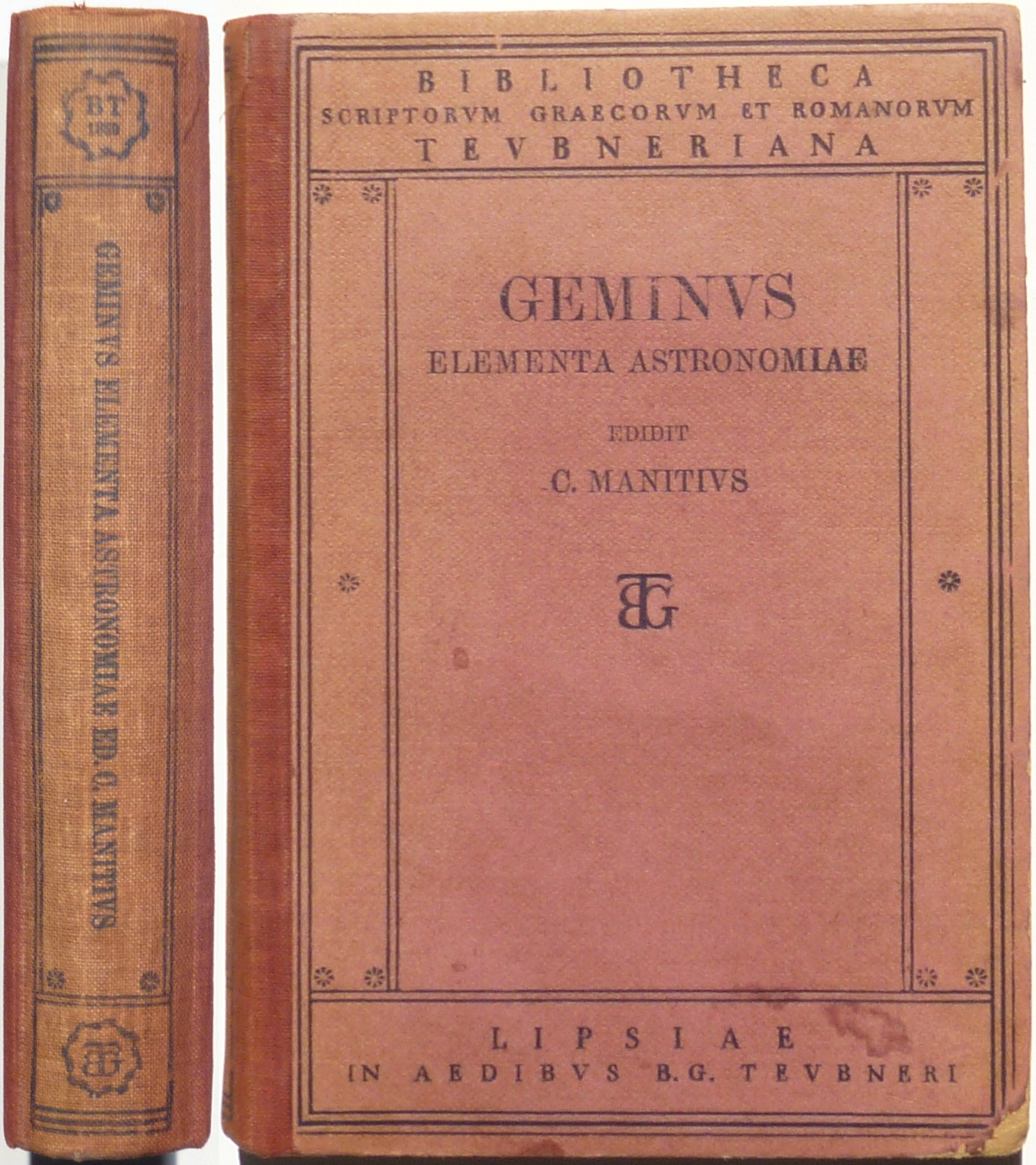 Geminus: Elementa astronomiae : Des Geminos Einführung in die ...