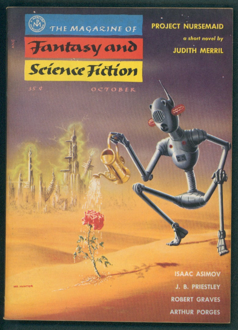 Project Nursemaid in The Magazine of Fantasy and Science Fiction ...