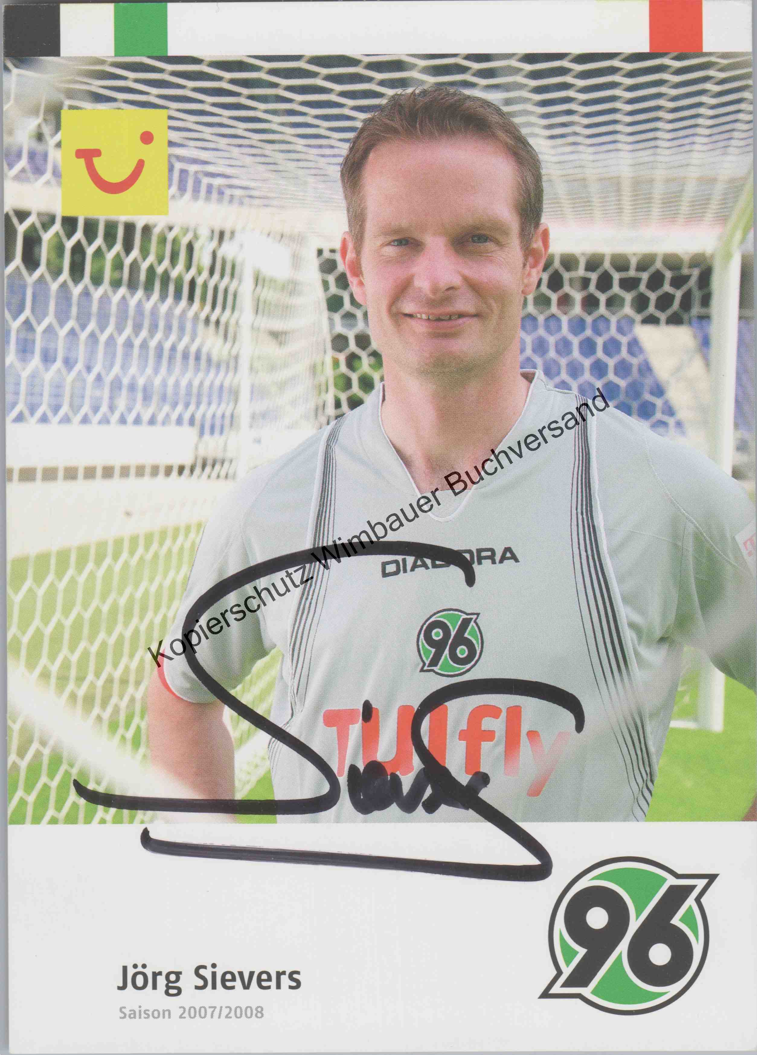 Original Autogramm Jörg Sievers Hannover 96 /// Autograph signiert ...