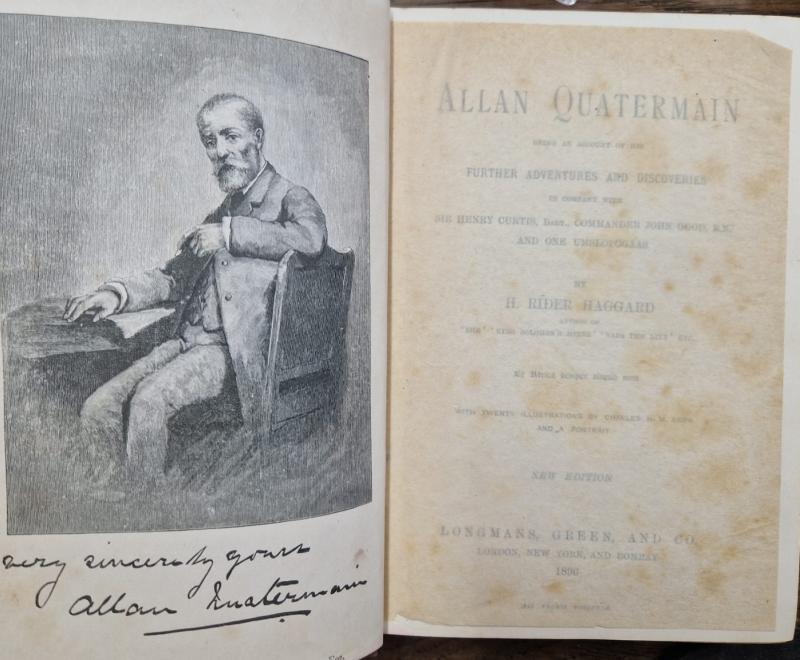 Allan Quatermain by H. Rider Haggard: Good Hardcover (1896) | High ...