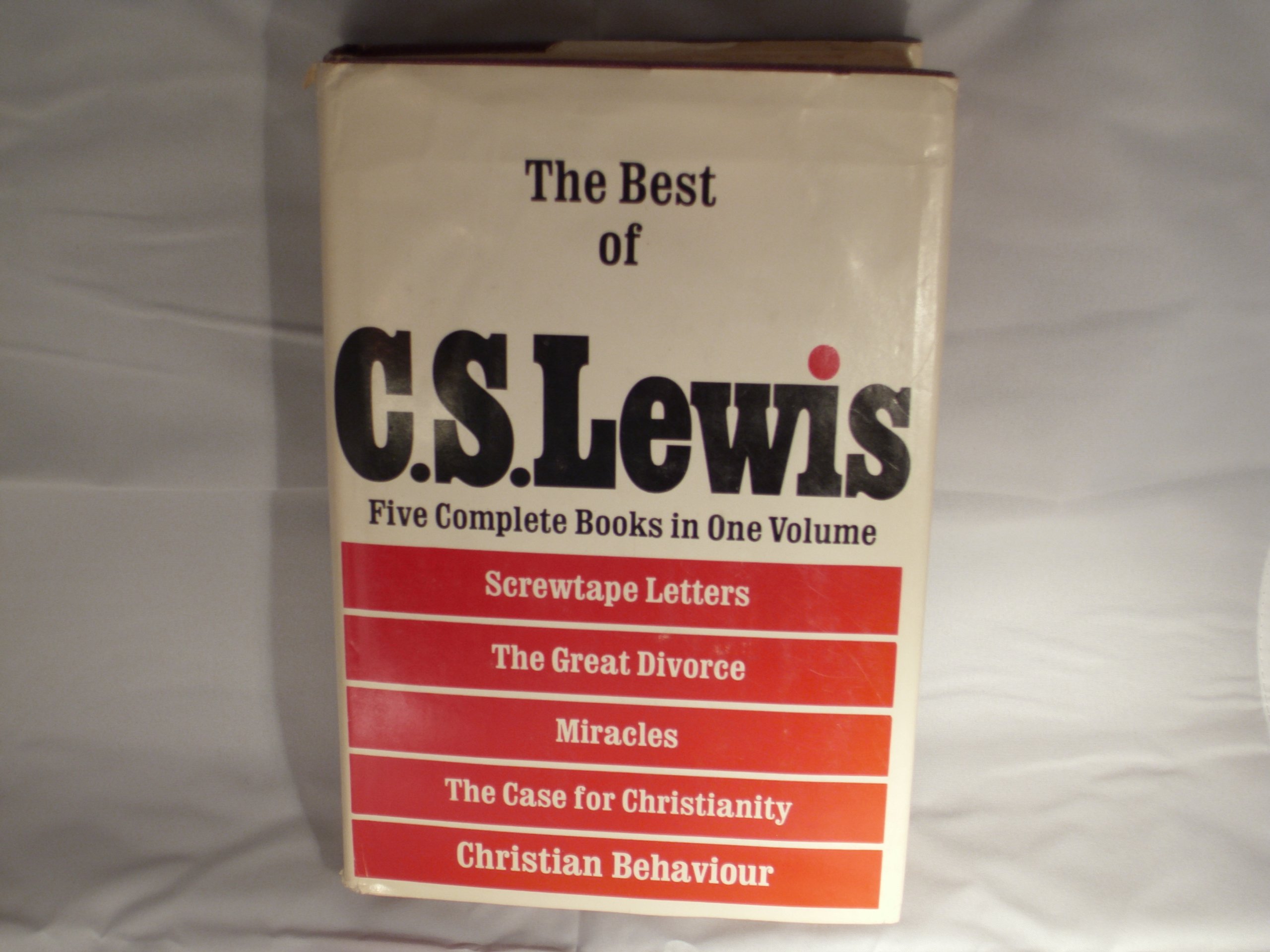 Best of C.S. Lewis: Five Complete Books in One Volume: acceptable ...