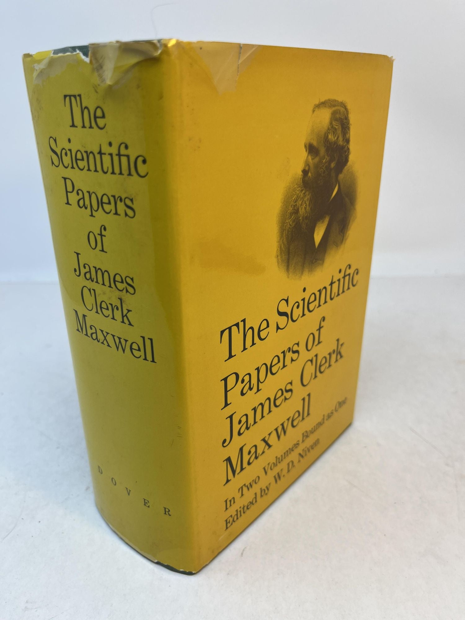 The Scientific Papers Of JAMES CLERK MAXWELL. Two Volumes Bound As One ...