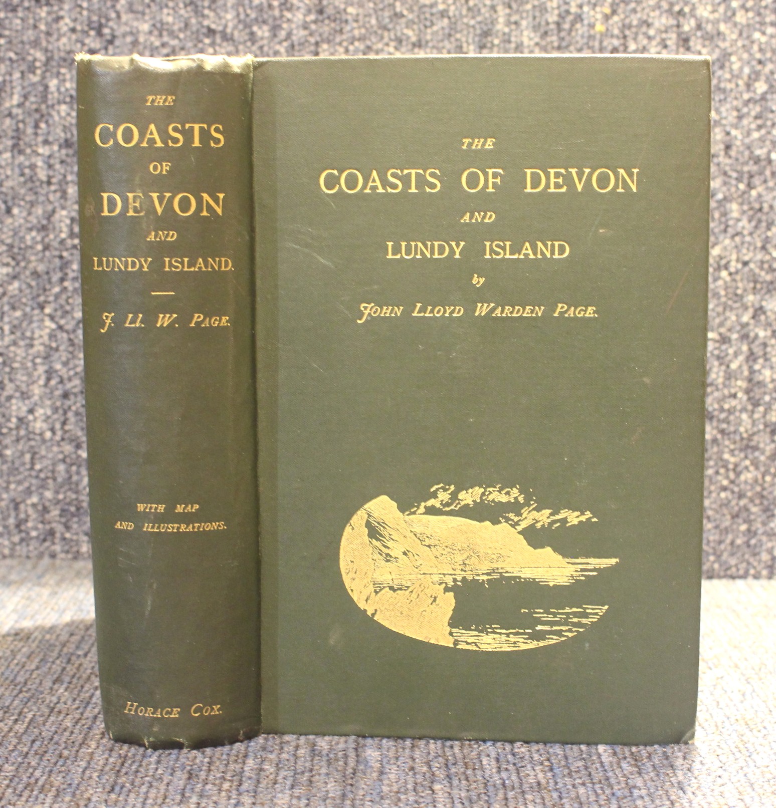 The Coasts of Devon and Lundy Island Their towns, villages, scenery ...