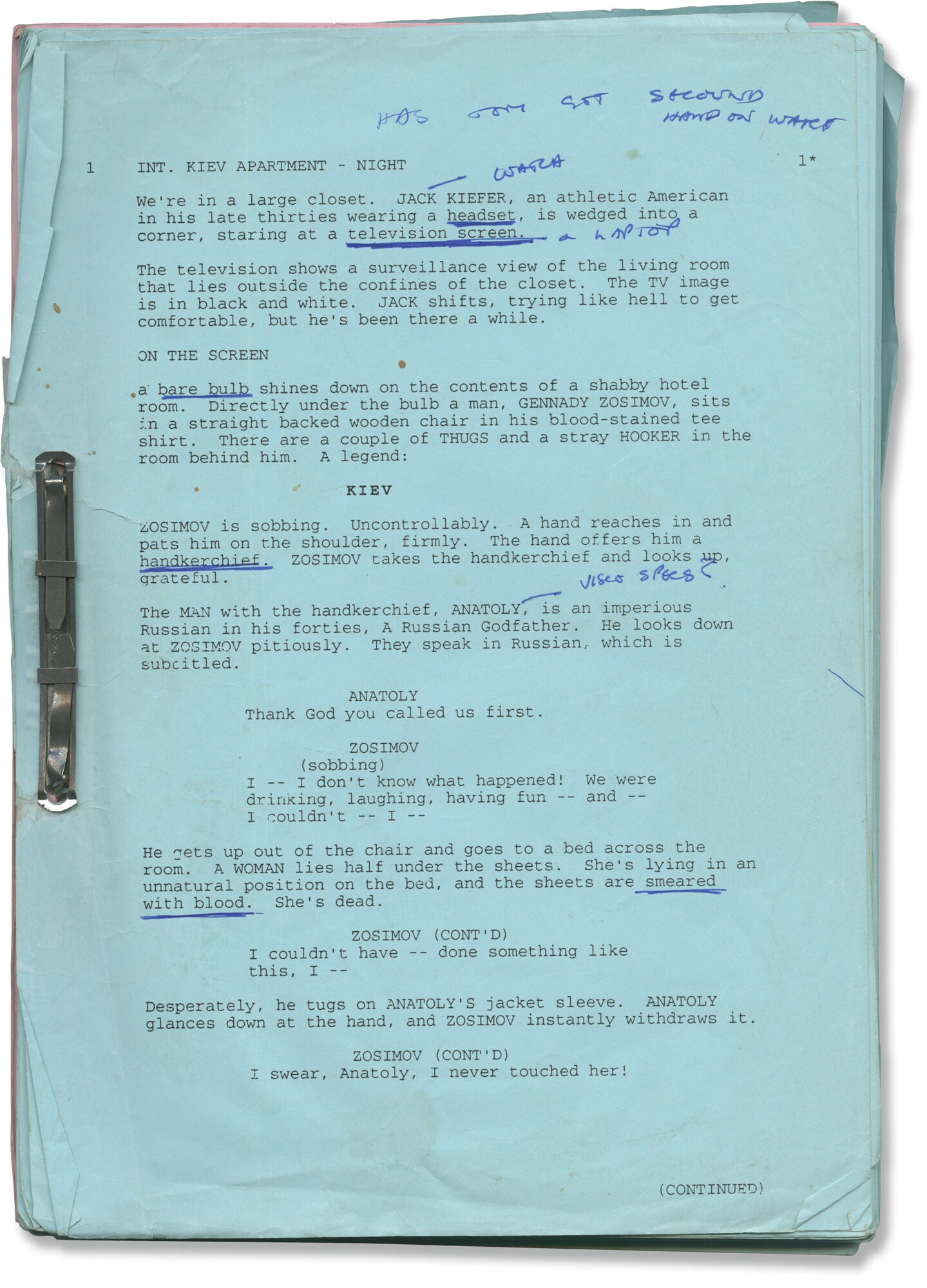 Mission: Impossible (Two original screenplays for the 1996 film) von ...