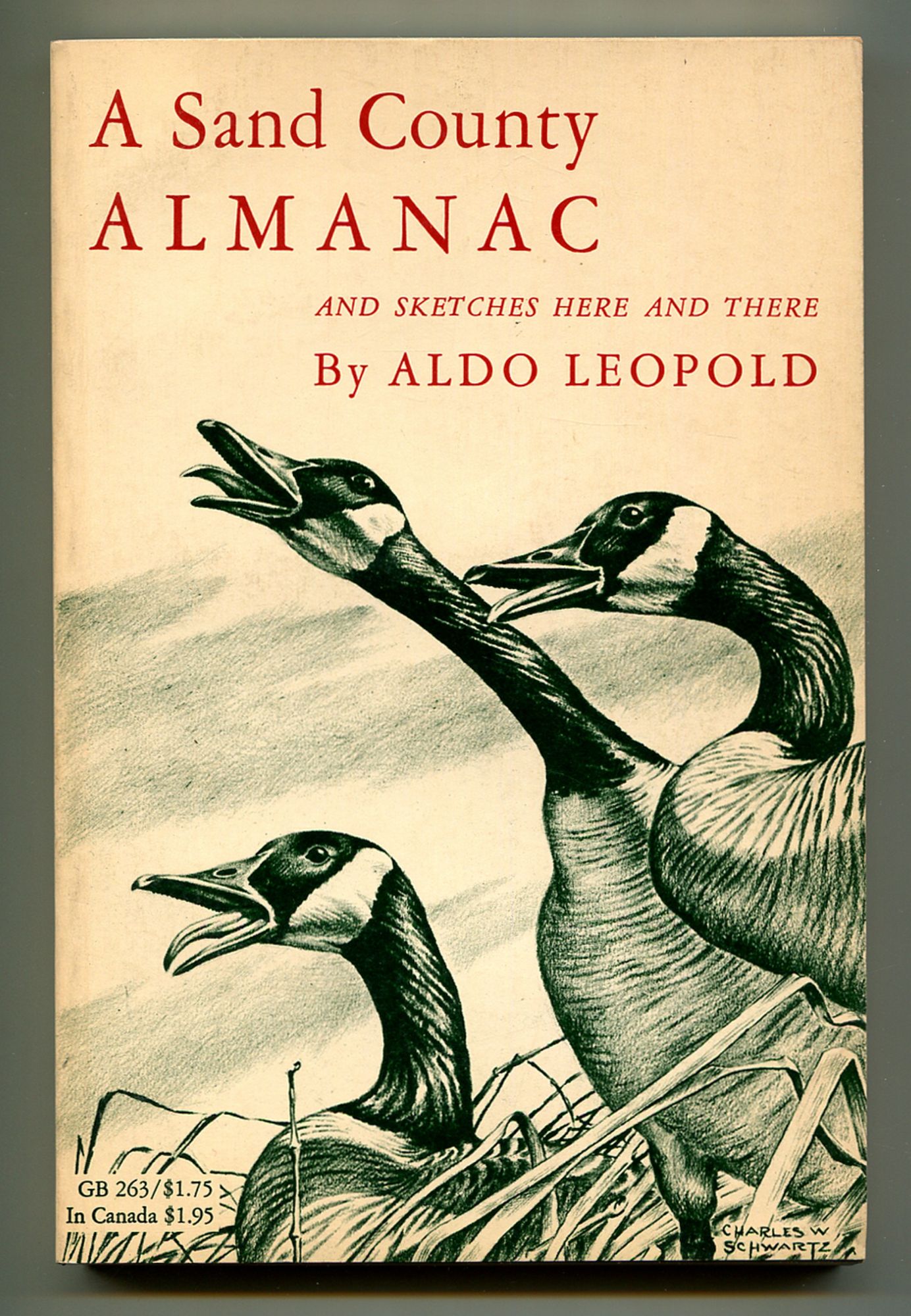 A Sand County Almanac and Sketches Here and There by LEOPOLD, Aldo ...