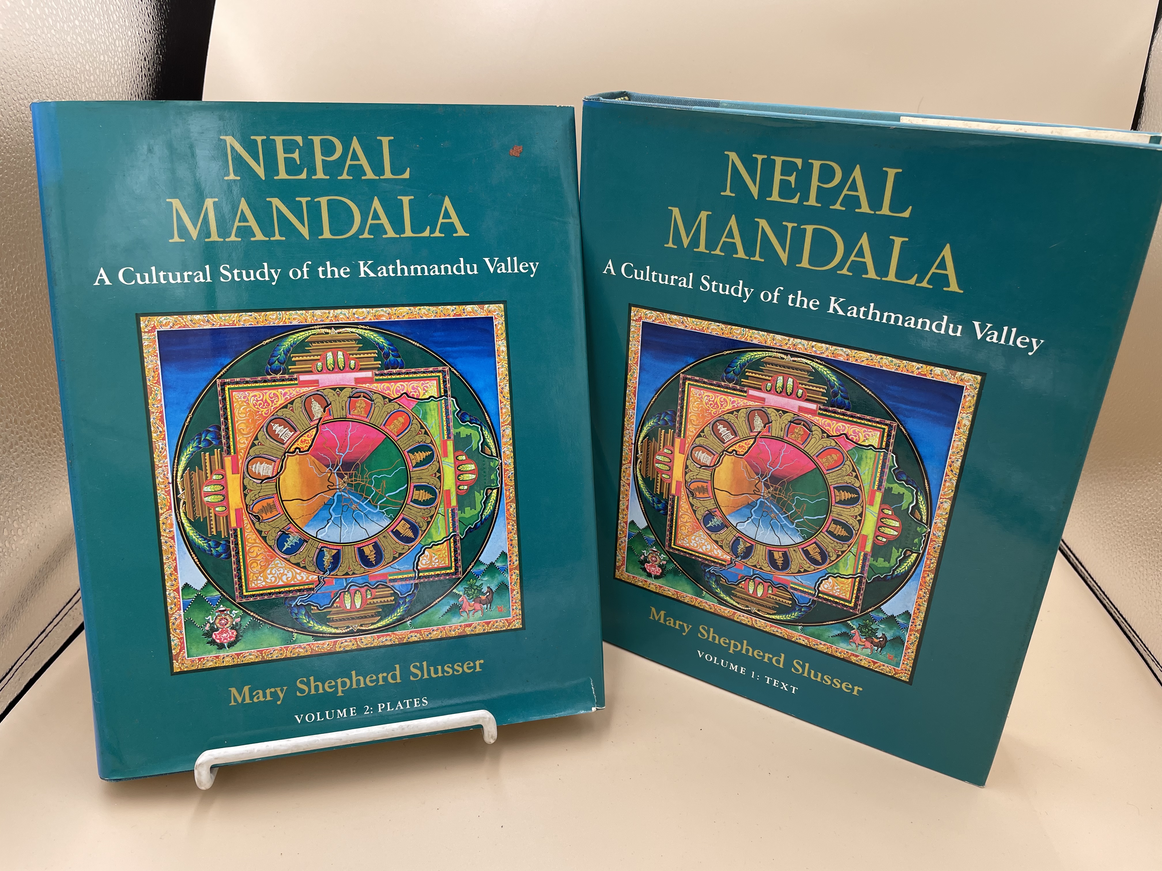 Nepal Mandala. A Cultural Study of the Kathmandu Valley. 2 volumes. by Mary Shepherd Slusser ...