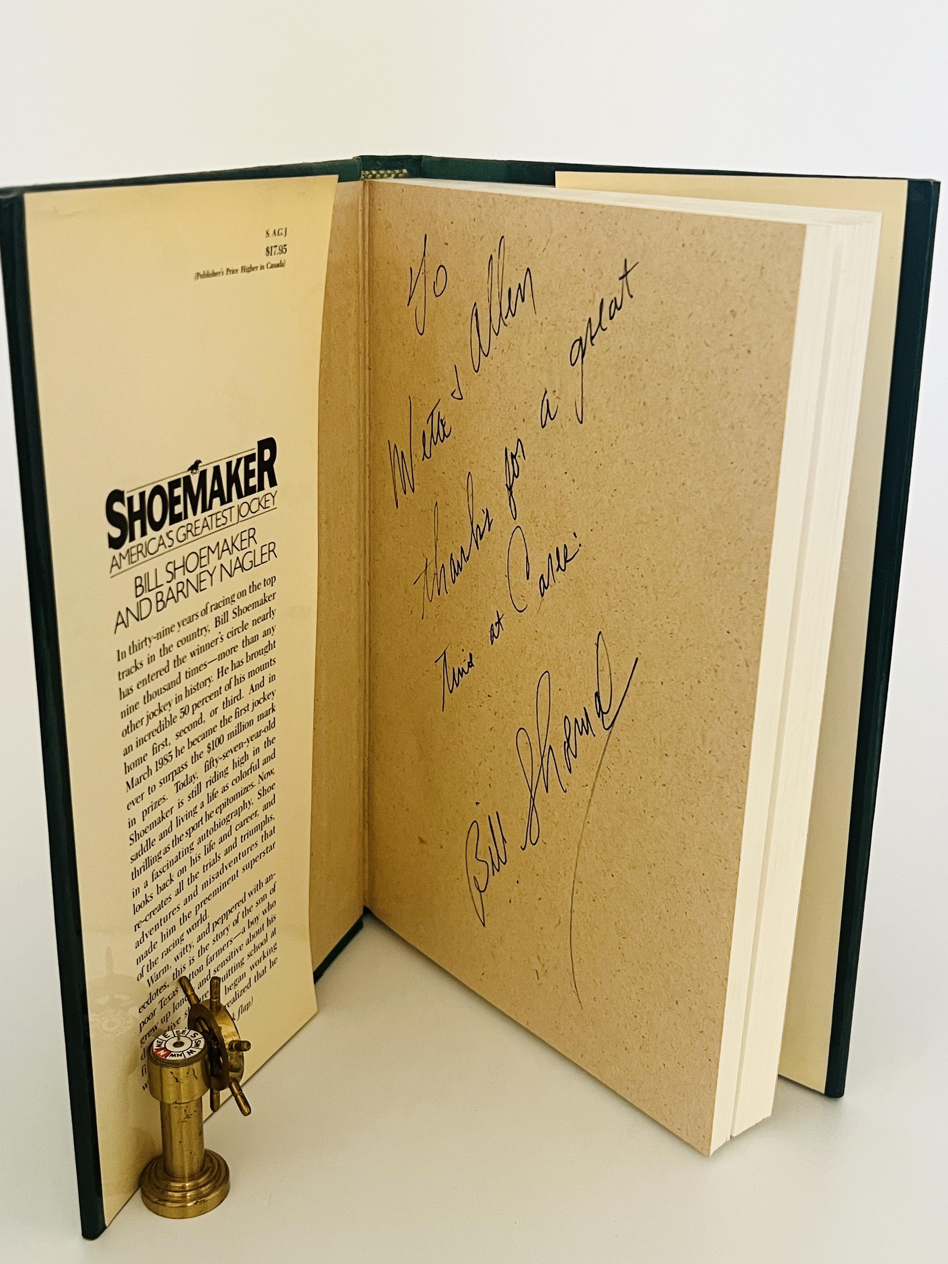 Shoemaker: America's Greatest Jockey by Shoemaker, Bill and Nagler ...