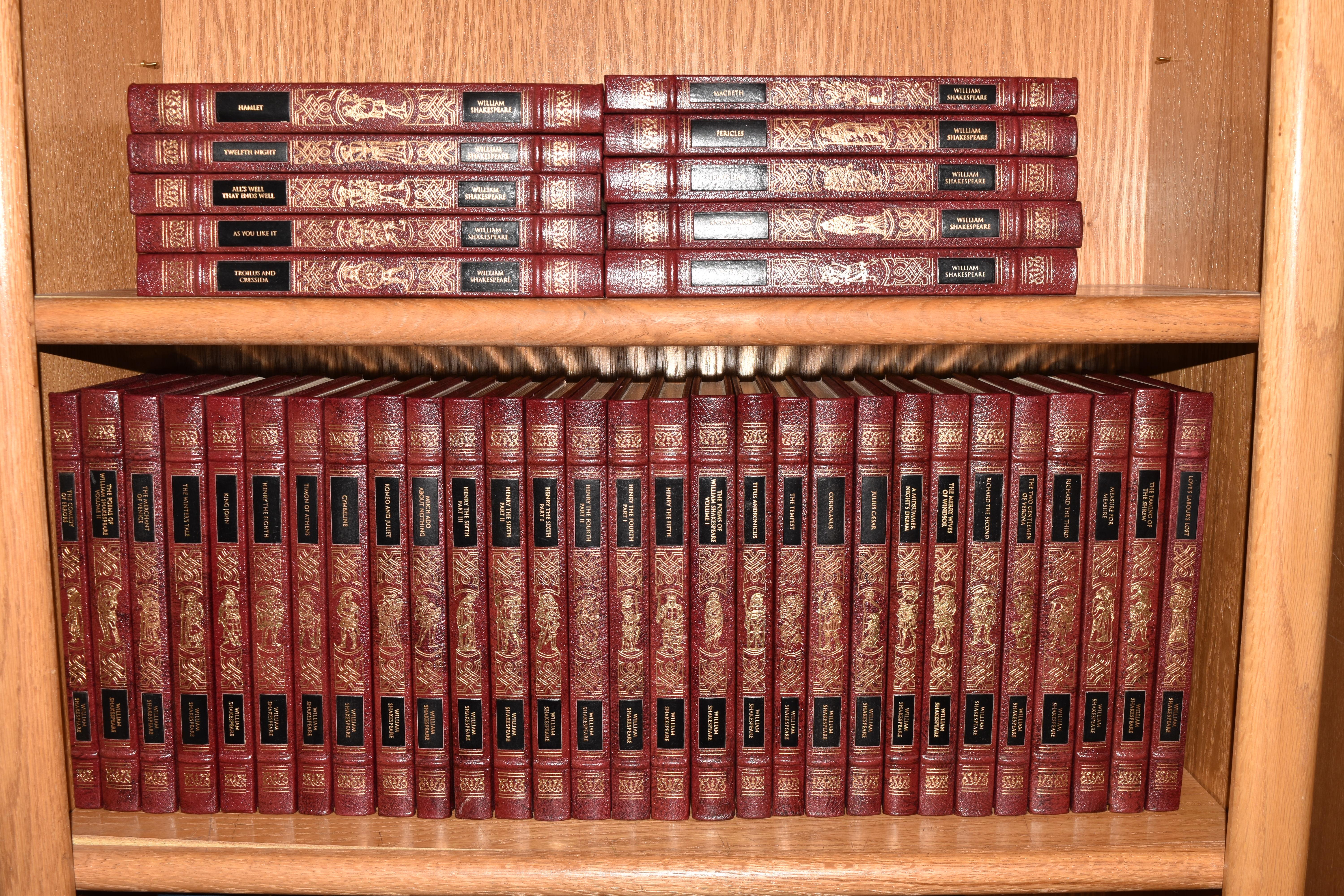 The Complete Works of William Shakespeare (Easton Press Complete Thirty ...