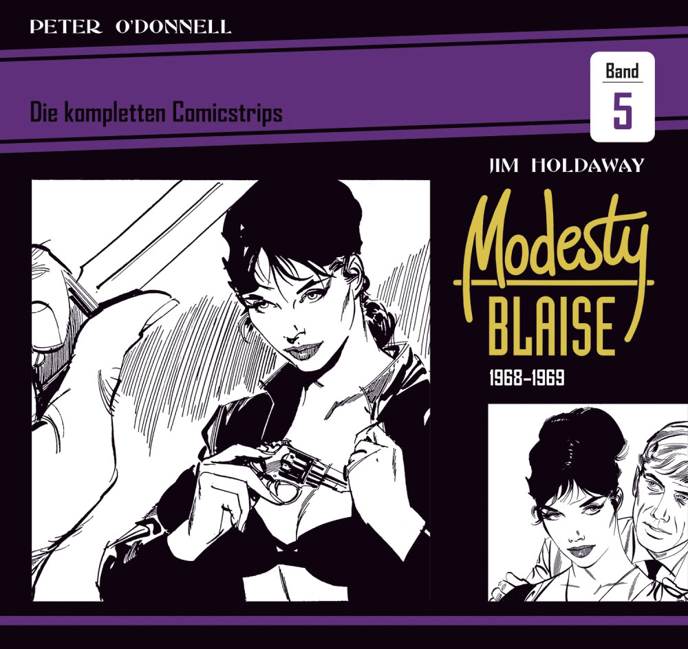 Modesty Blaise - The Complete Comic Strips 1968-1969 by Peter O'Donnell ...