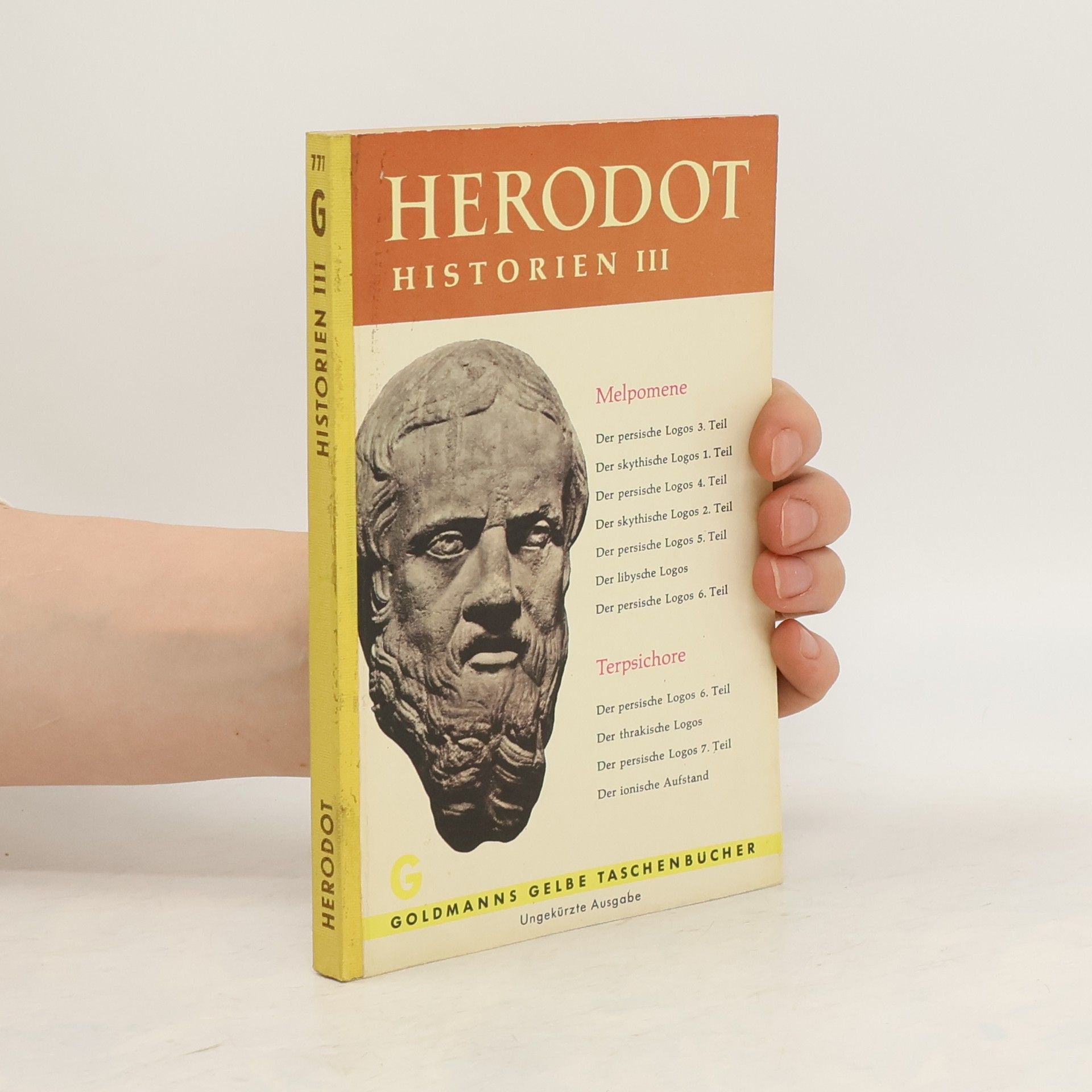 Herodot Historien III. von Hérodotos: Fair Softcover (1961) | Bookbot