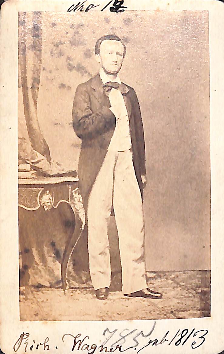 Originalfotografie (Ludwig Angerer, Wien). von Wagner, Richard ...