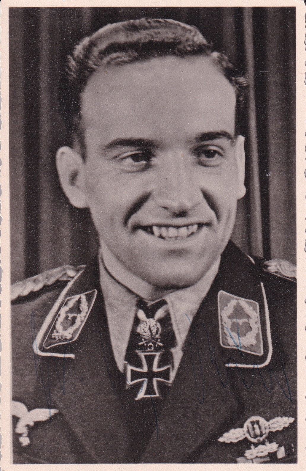 Hans-Ulrich Rudel - Ritterkreuz - Offizier - original signiert ...