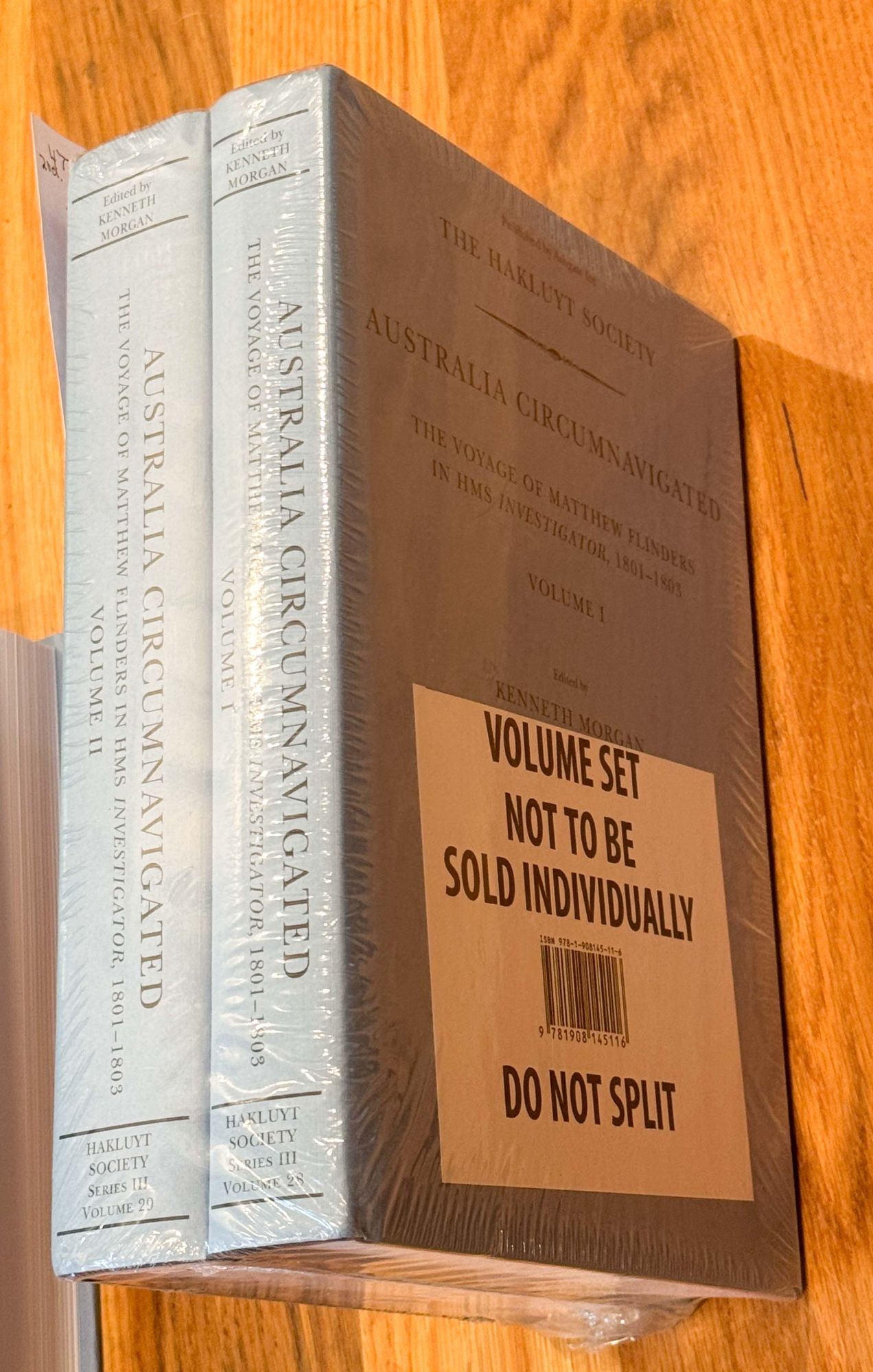 Australia Circumnavigated The Voyage of Matthew Flinders in HMS Investigator, 1801- 1803 (Two ...