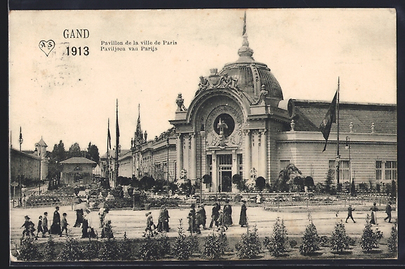 Ansichtskarte Gand, Exposition Internationale et Universelle 1913 ...