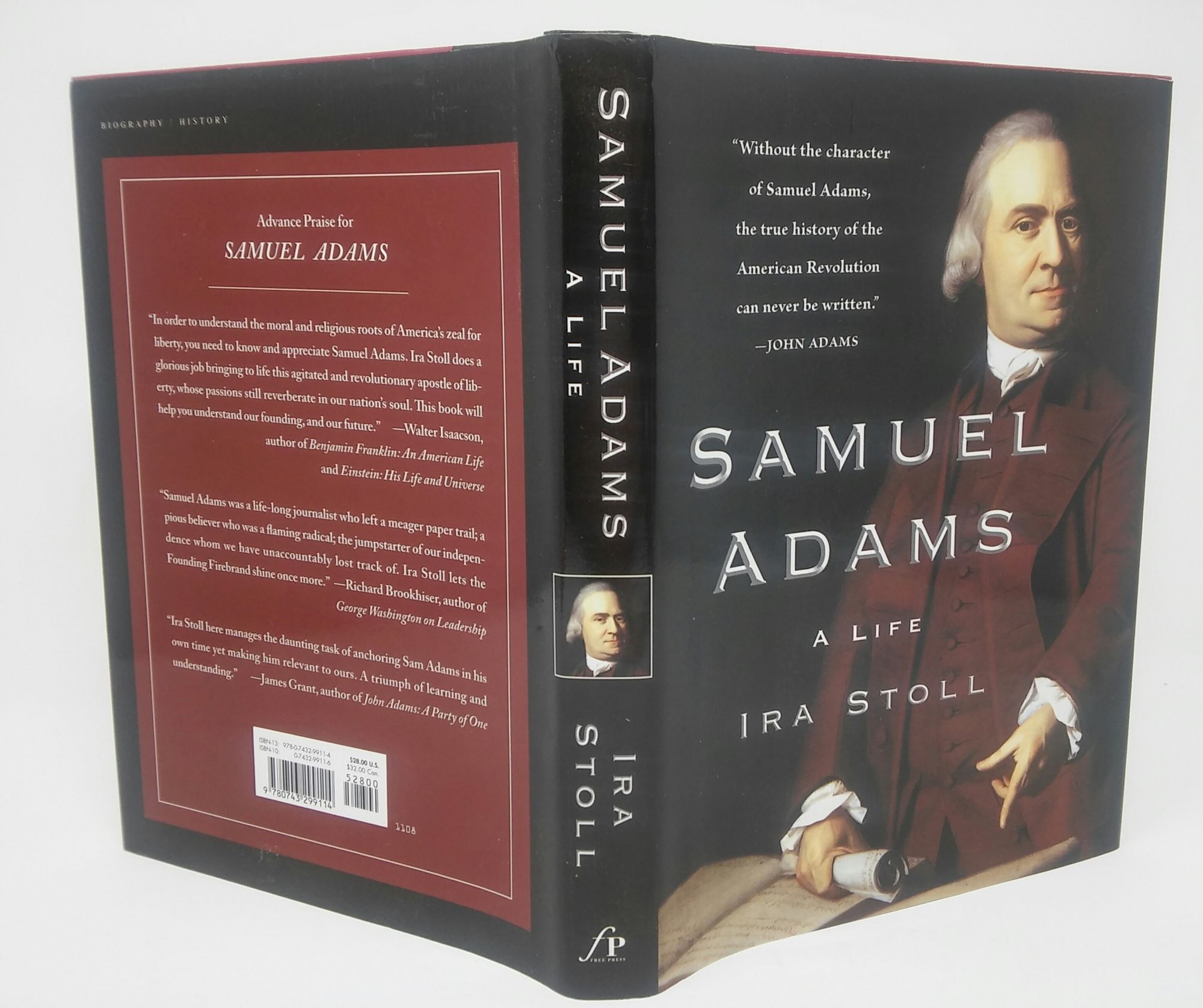 Samuel Adams: A Life by Stoll, Ira: Fine Hardcover (2008) 1st Edition ...