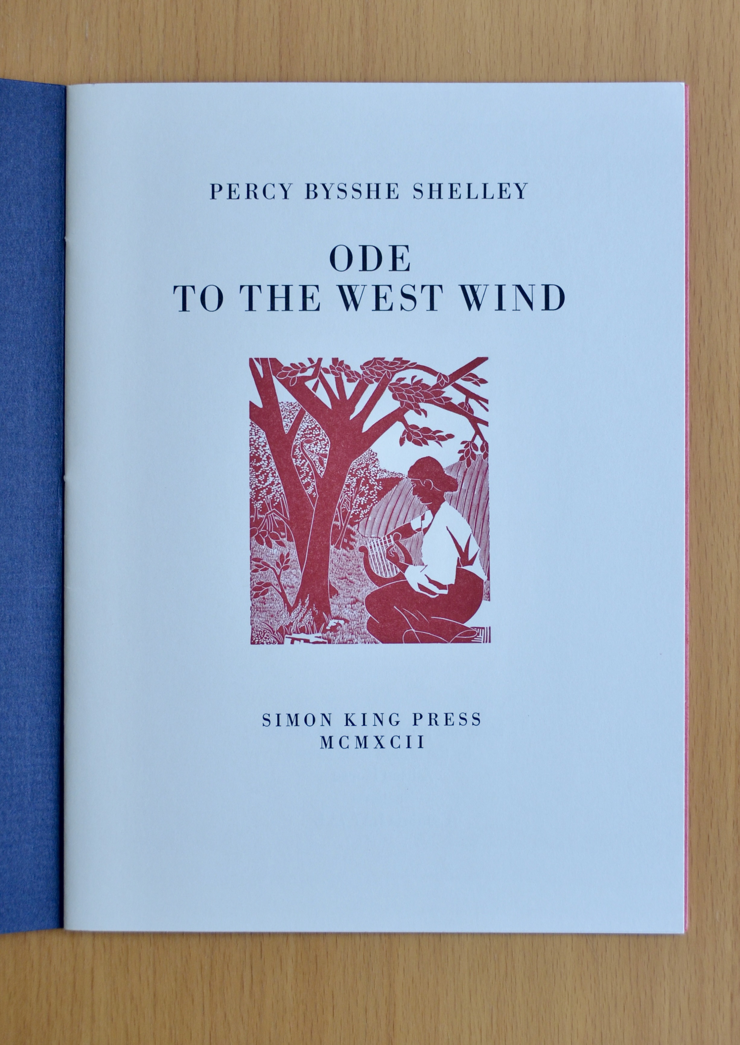 Ode to the West Wind by Percy Bysshe Shelley: Fine Soft cover (1992 ...