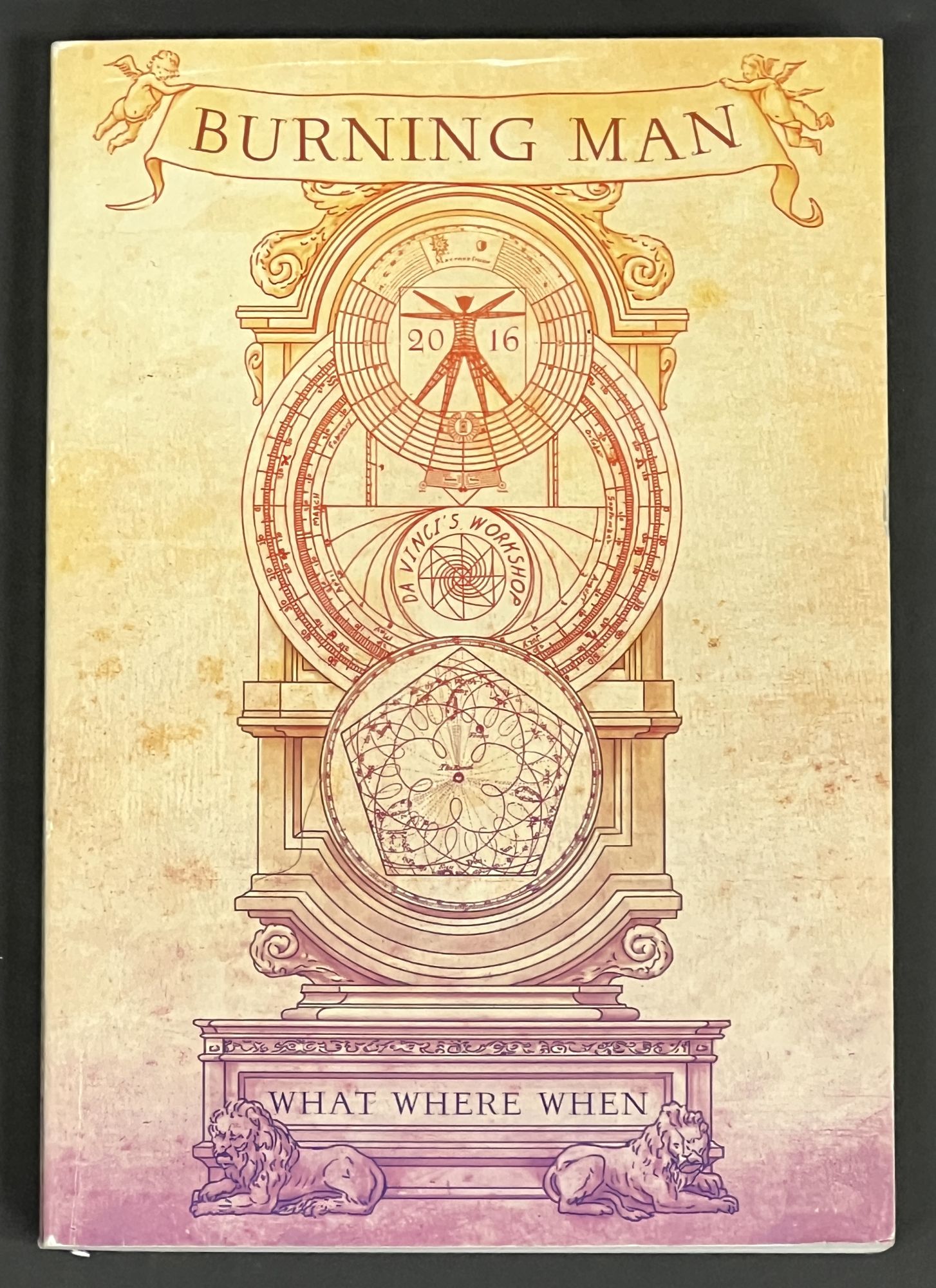 BURNING MAN. 2016. What When Where by [Burning Man Ephemera]: (2016 ...