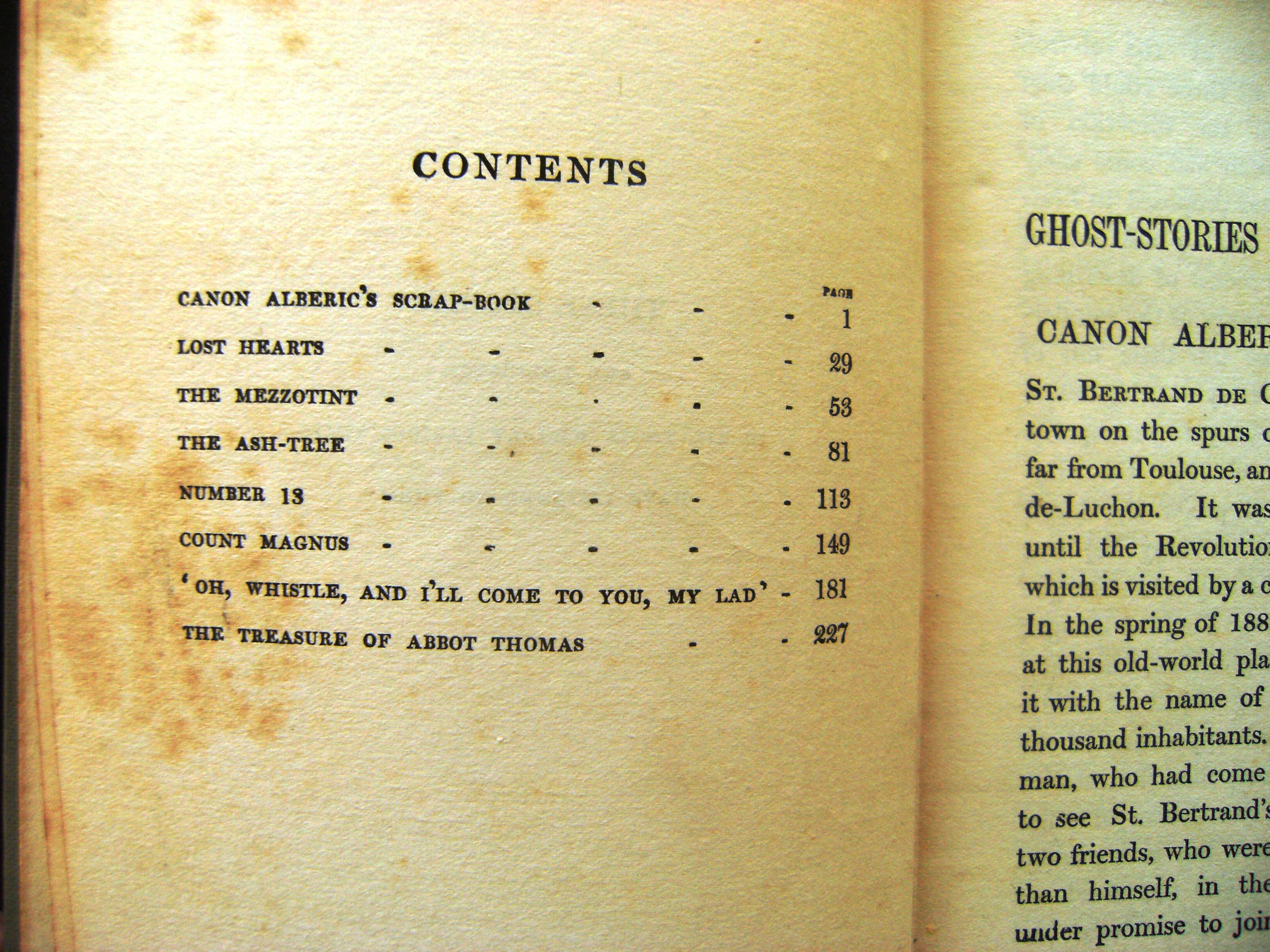 Ghost Stories of an Antiquary by James, Montague Rhodes:: (1930 ...