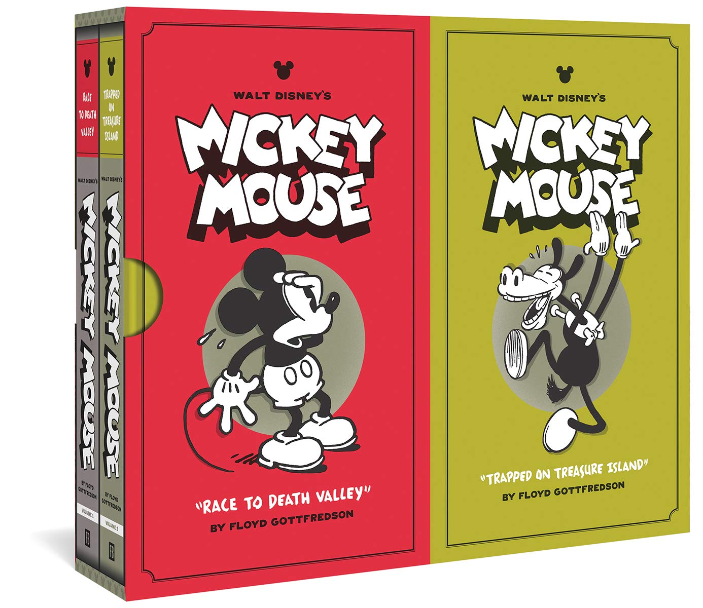 WALT DISNEY'S MICKEY MOUSE VOL 1 &2 BOX SET (DISNEY MICKEY MOUSE BOX ...
