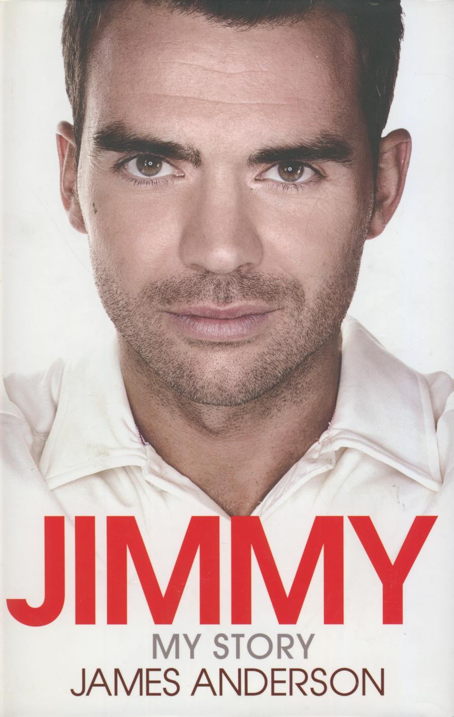 JIMMY - MY STORY by James ANDERSON with Richard GIBSON: (2012) Signed ...