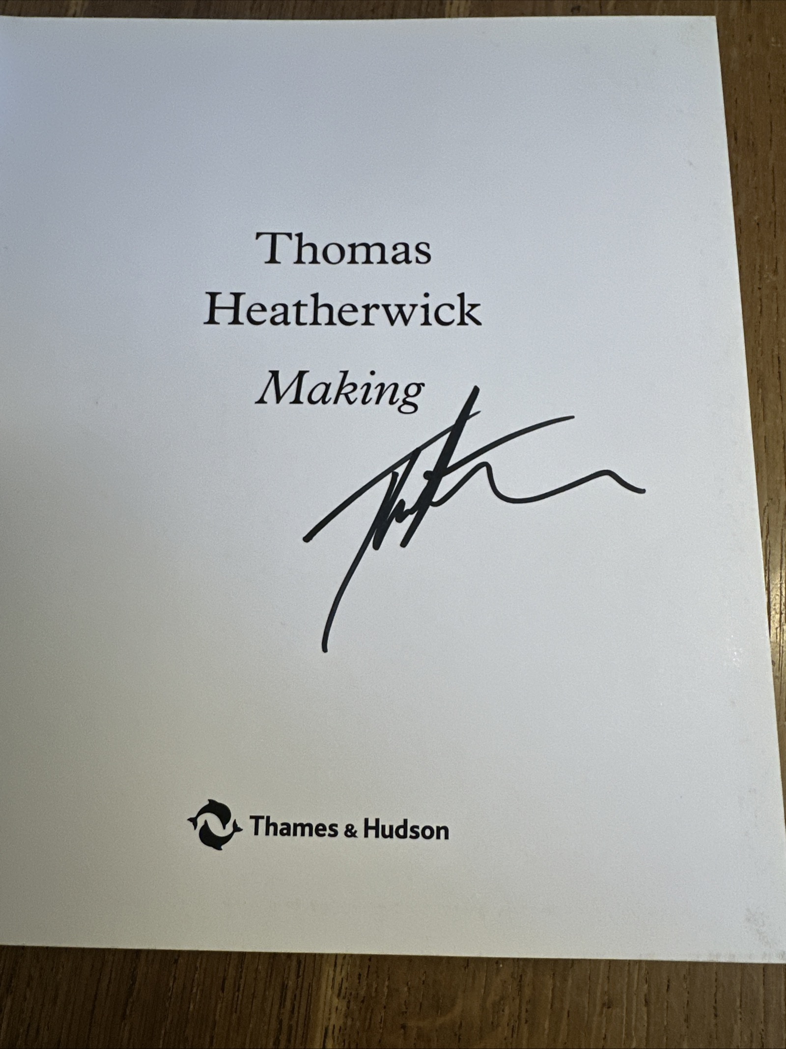 Thomas Heatherwick: Making >>>> A BEAUTIFUL SIGNED UK FIRST EDITION ...