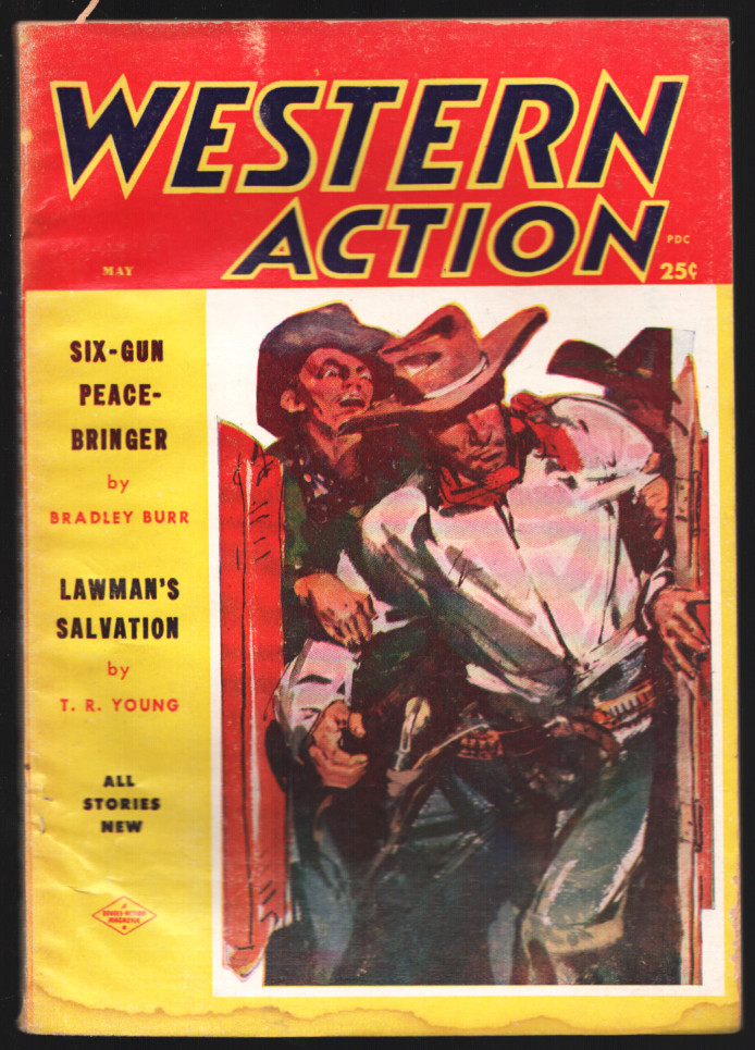 Western Action 5/1958-pulp thrills-published in post pulp era: (1958 ...
