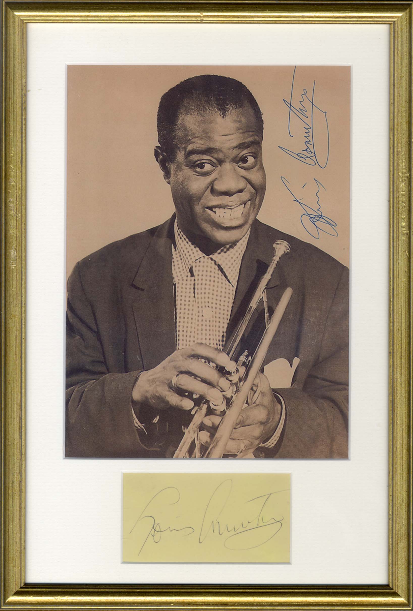 Louis Armstrong Autograph von Louis Armstrong | Markus Brandes ...