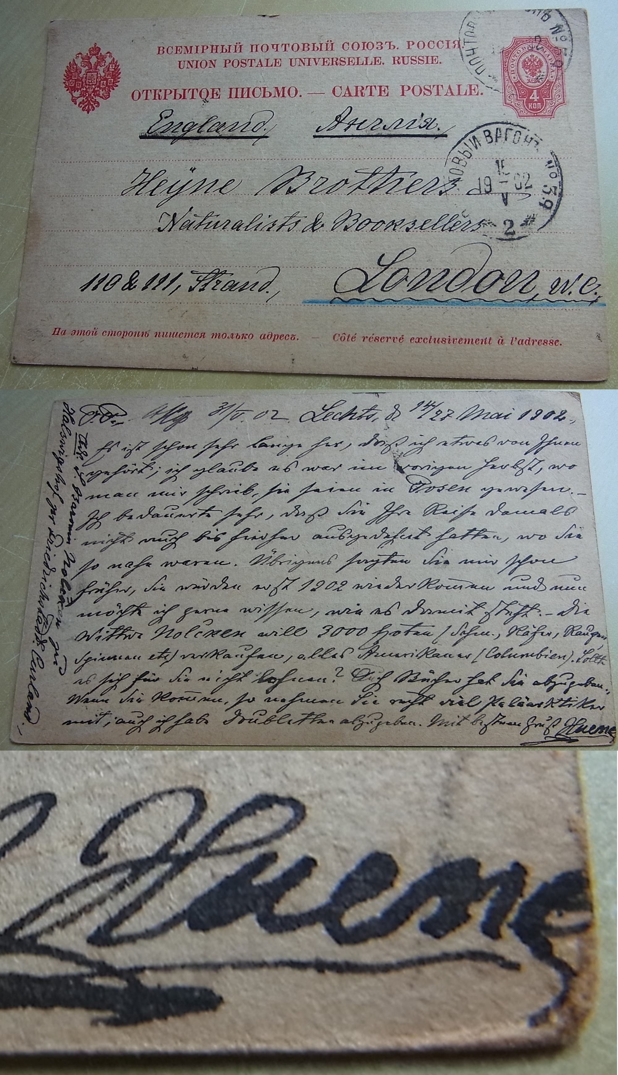 ADEL: PK LEHTSE (Estland) 1902, Friedrich Alexander Georg von HOYNINGEN ...