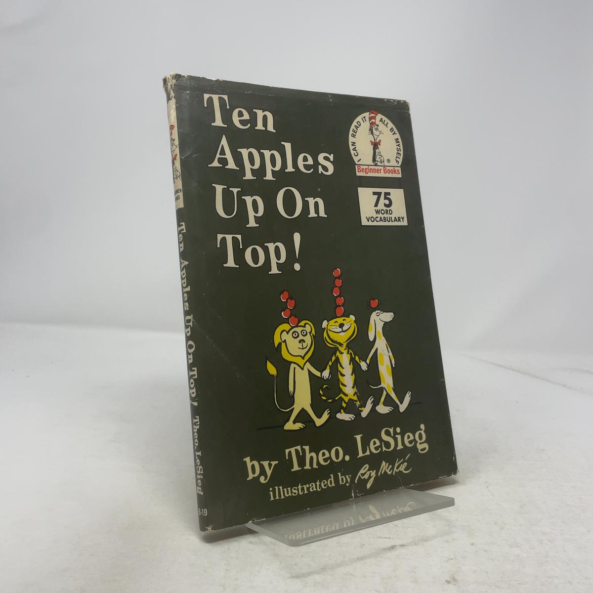 Ten Apples Up On Top! by Theo LeSieg: Very Good Hardcover (1961) First ...