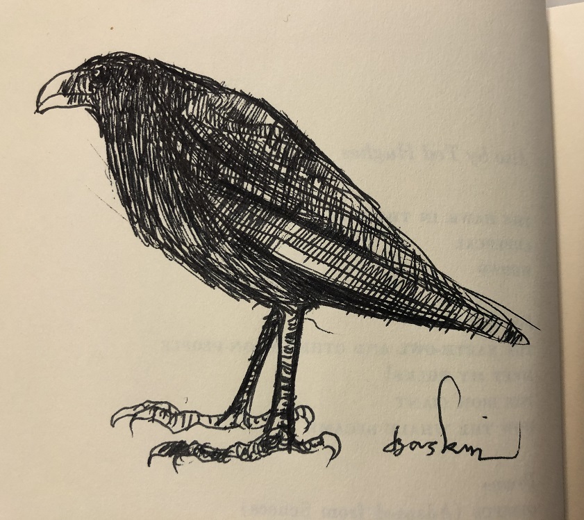 Crow [with 2 original Baskin drawings] by Hughes, Ted: Very Good ...