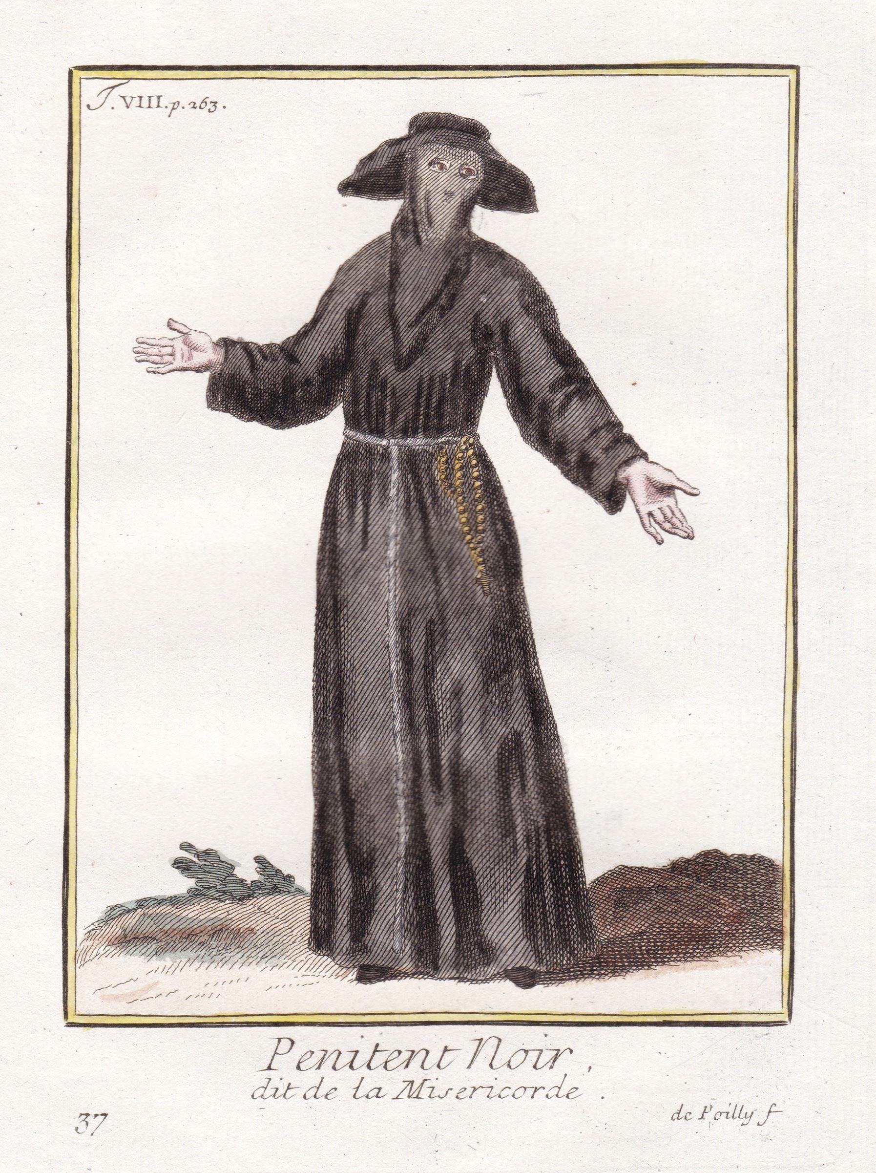 "Penitent Noir, dit de la Misericorde" - Confraternity of penitents ...